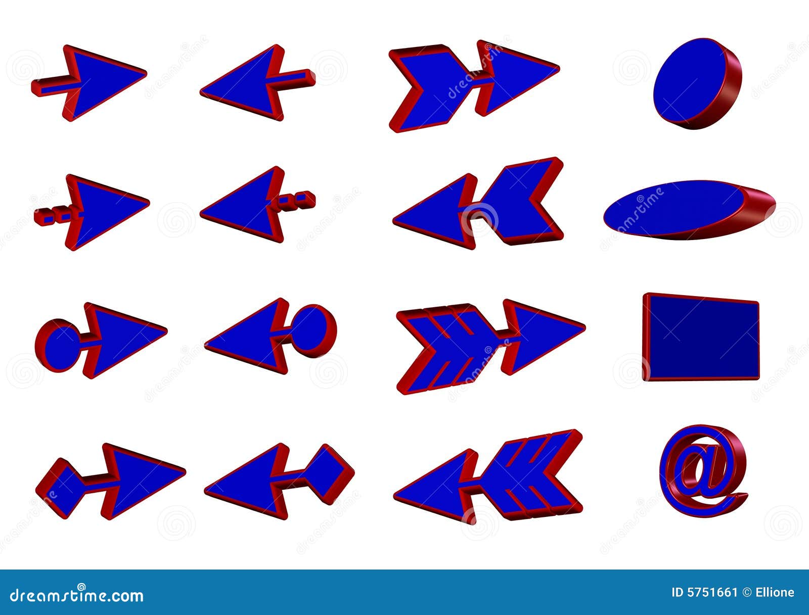 Symbols, buttons,2 stock illustration. Illustration of menu - 5751661