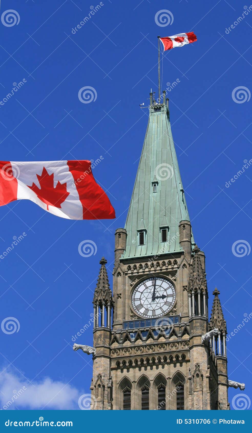 Symbols of Canada stock photo. Image of stone, hill, canada - 5310706