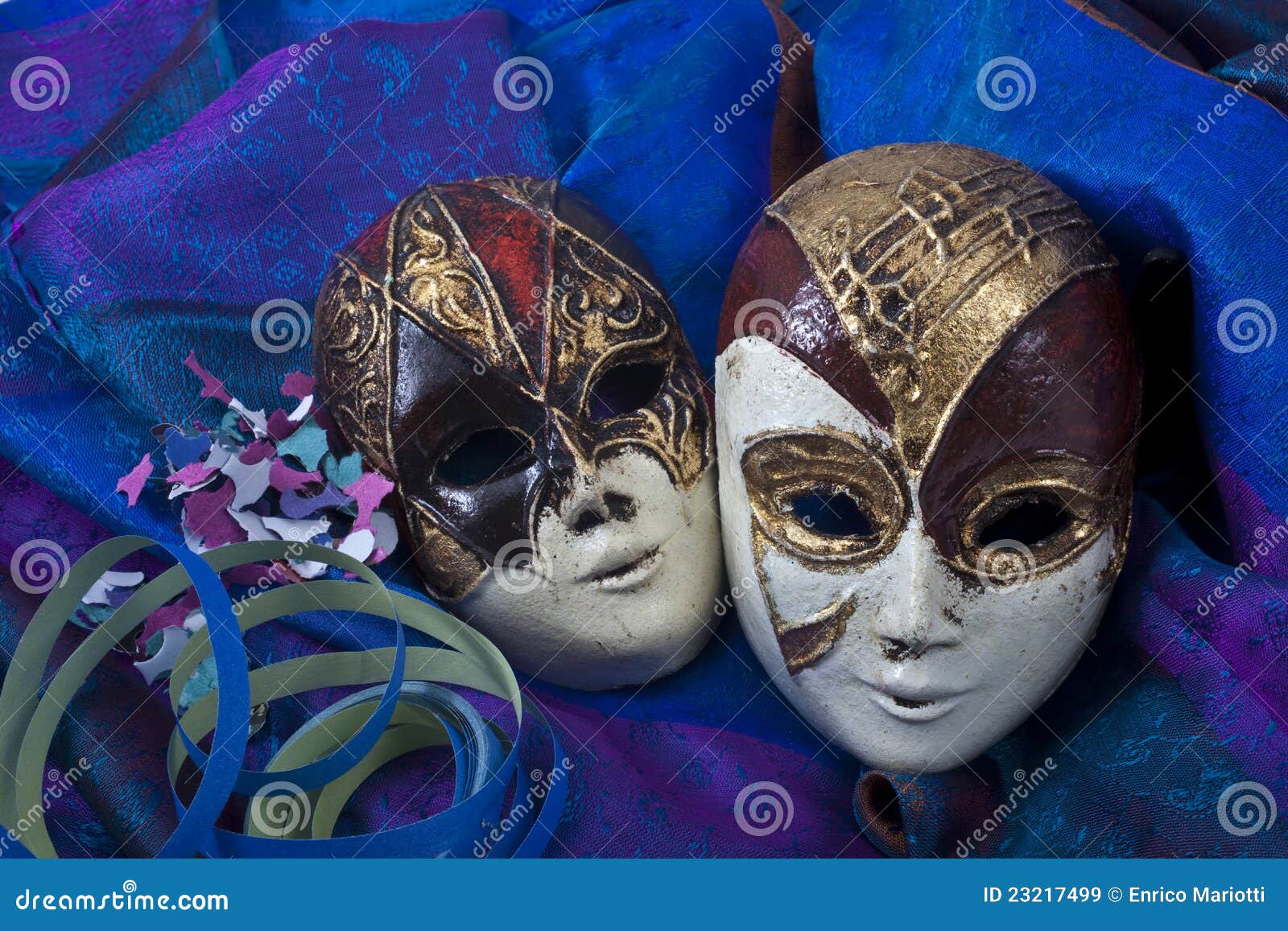 The Symbols of the Carnival Stock Image - Image of effect, costume ...
