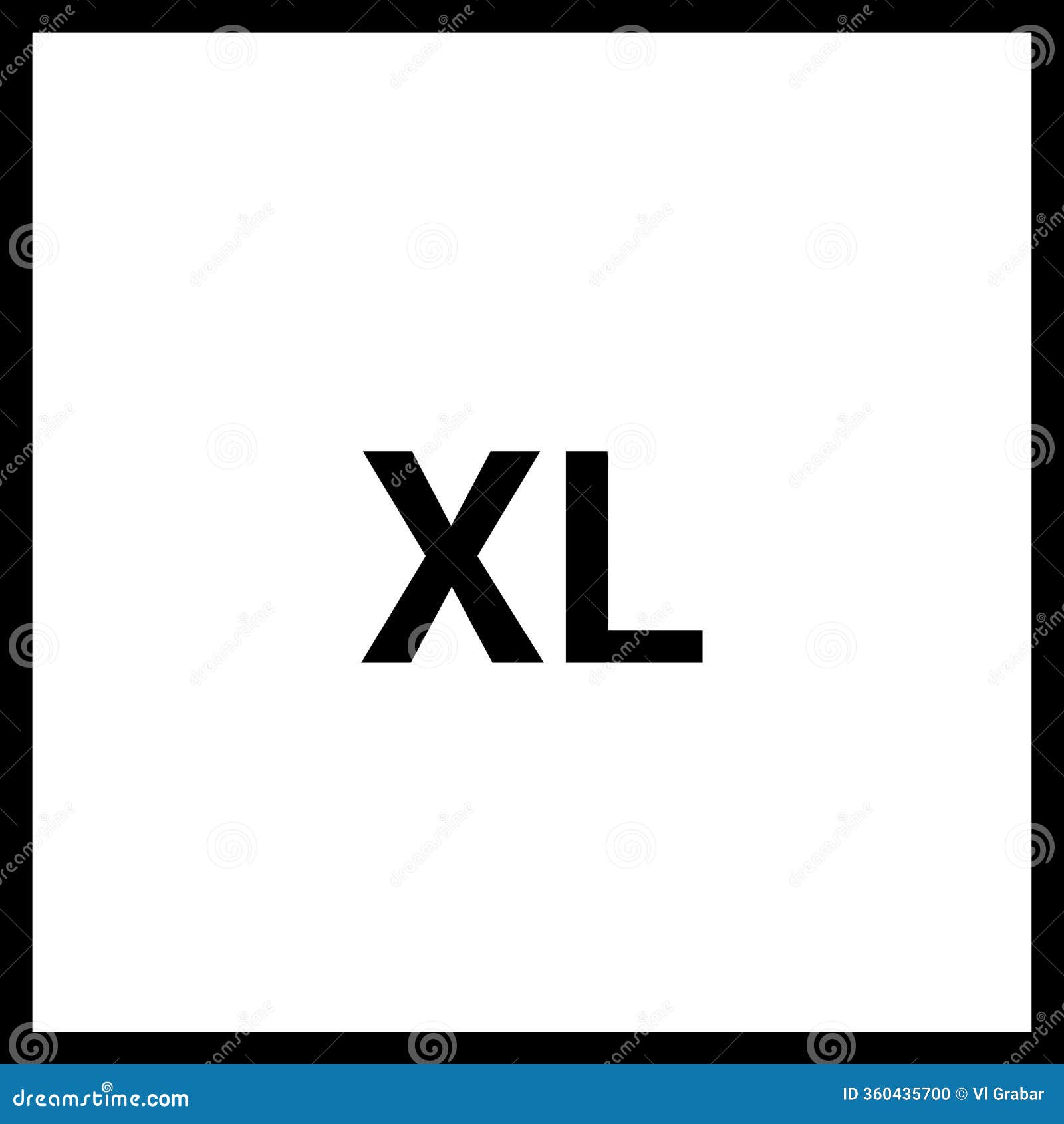 Symbols of Clothing Size Icon Stock Vector - Illustration of thread ...