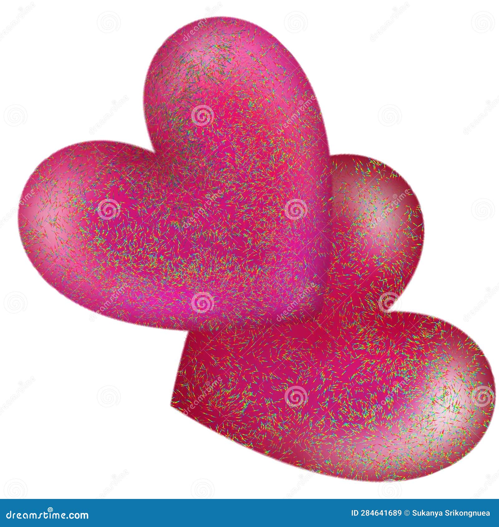 Heart Shape that Represents Love Stock Illustration - Illustration of ...