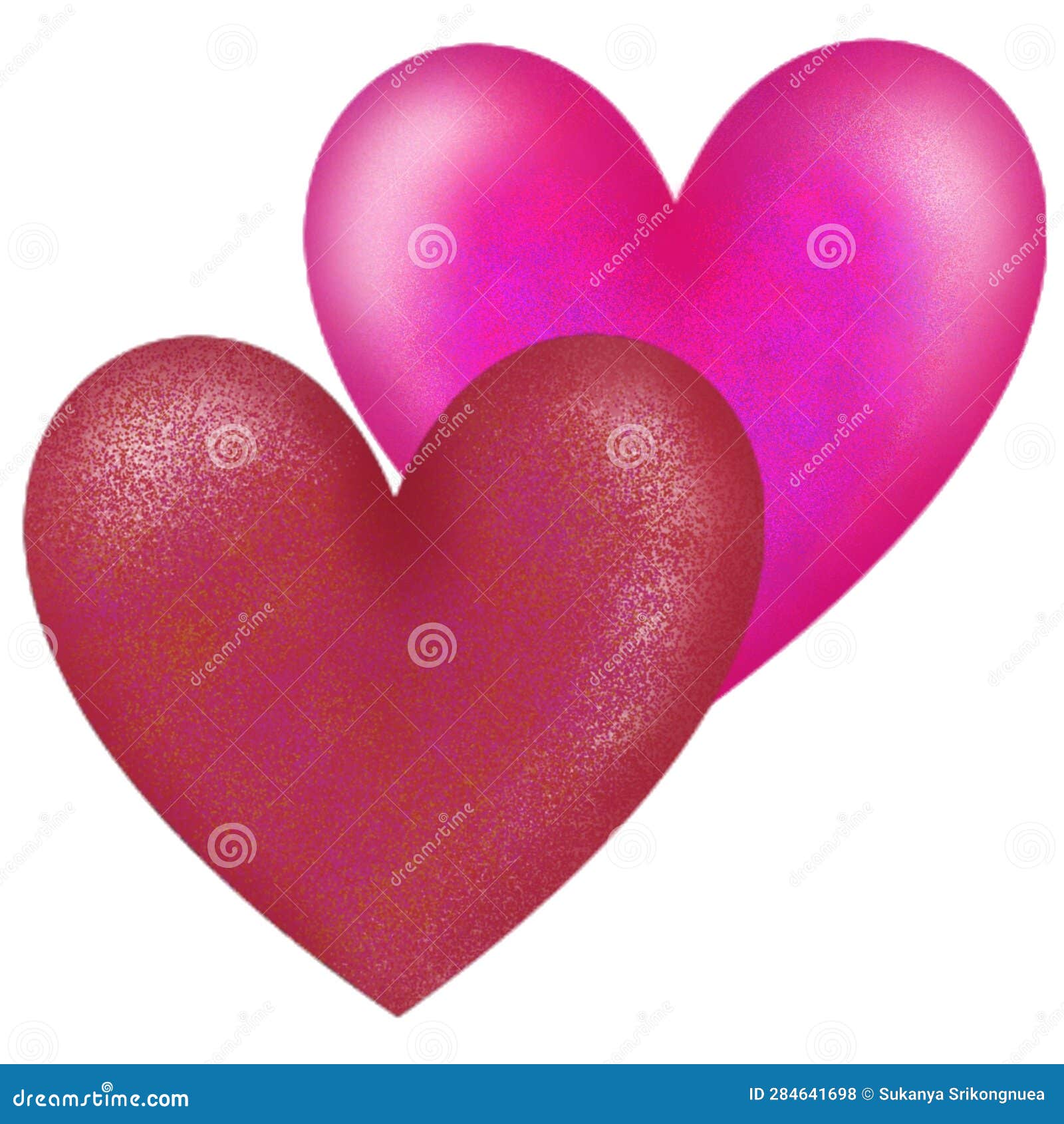 Heart Shape that Represents Love Stock Illustration - Illustration of ...