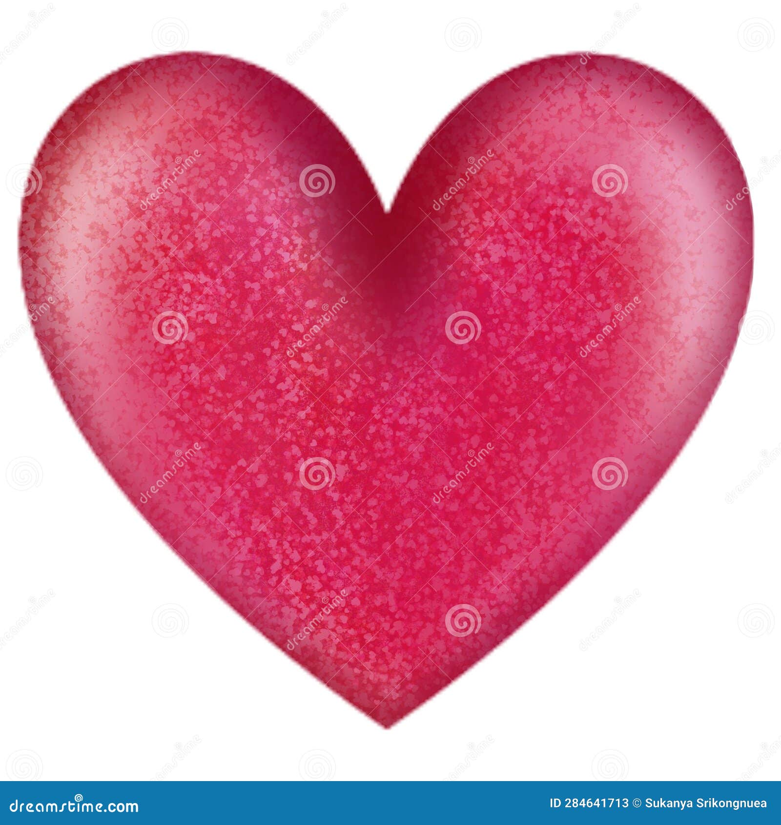 Heart Shape that Represents Love Stock Illustration - Illustration of ...