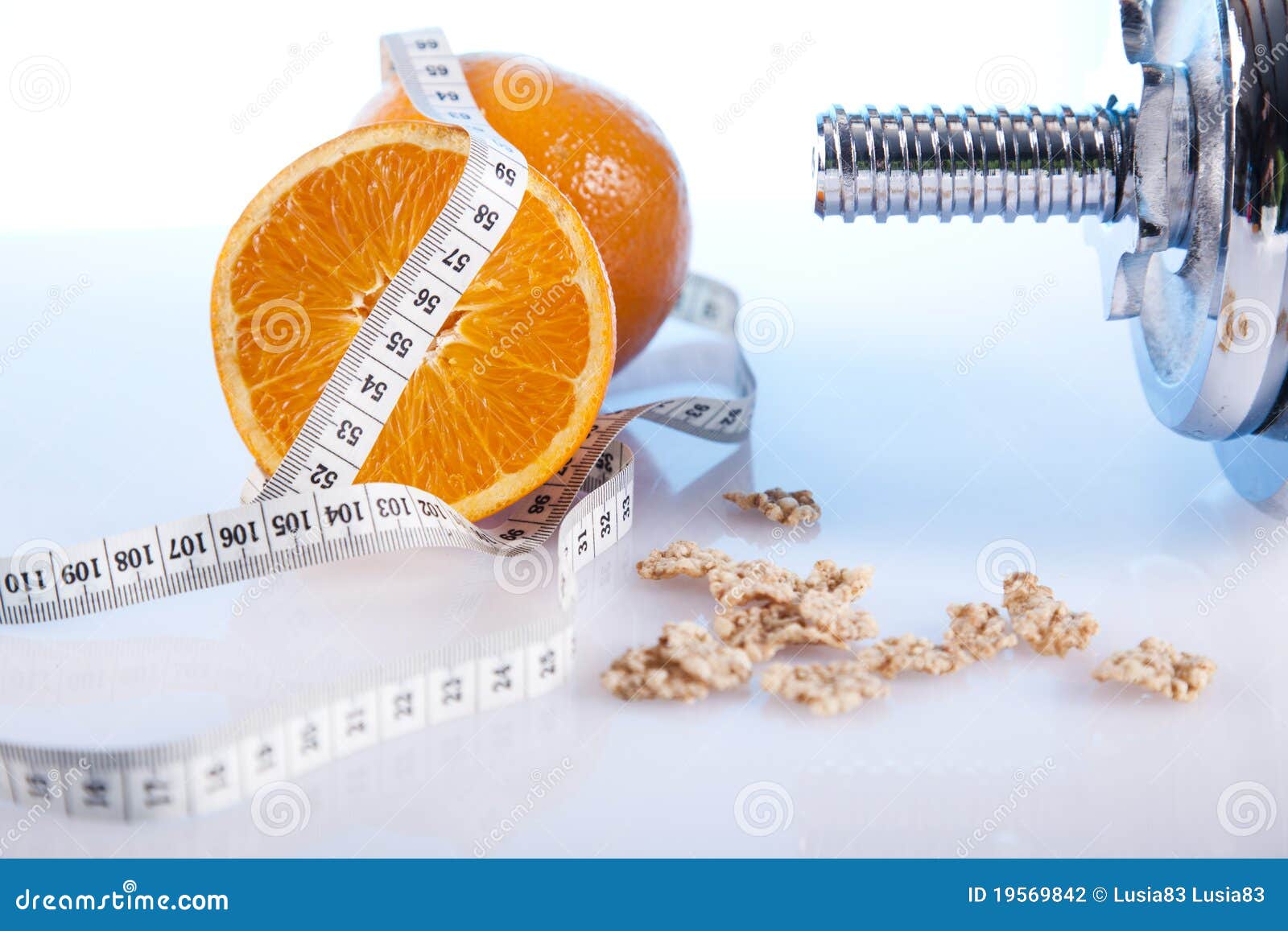 Symbols of diet stock photo. Image of fitness, fatty - 19569842