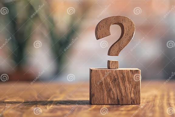 Symbols of Doubt Representing Something To Ponder or a Problem To Solve ...