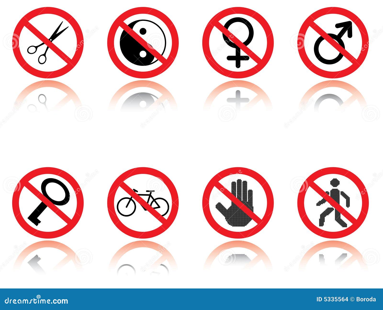 Symbols - jokes. stock vector. Illustration of circle - 5335564