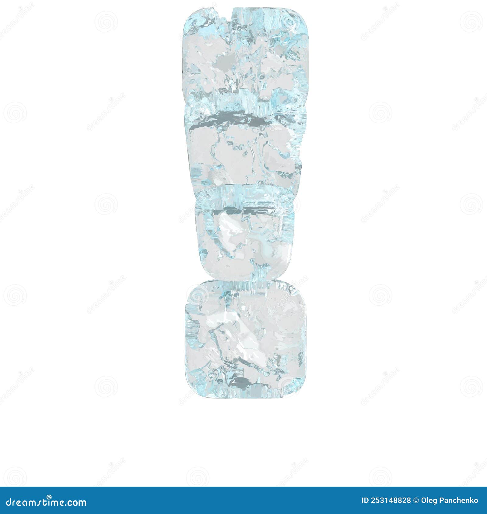 Symbols Made of Ice. Symbol Stock Vector - Illustration of season ...