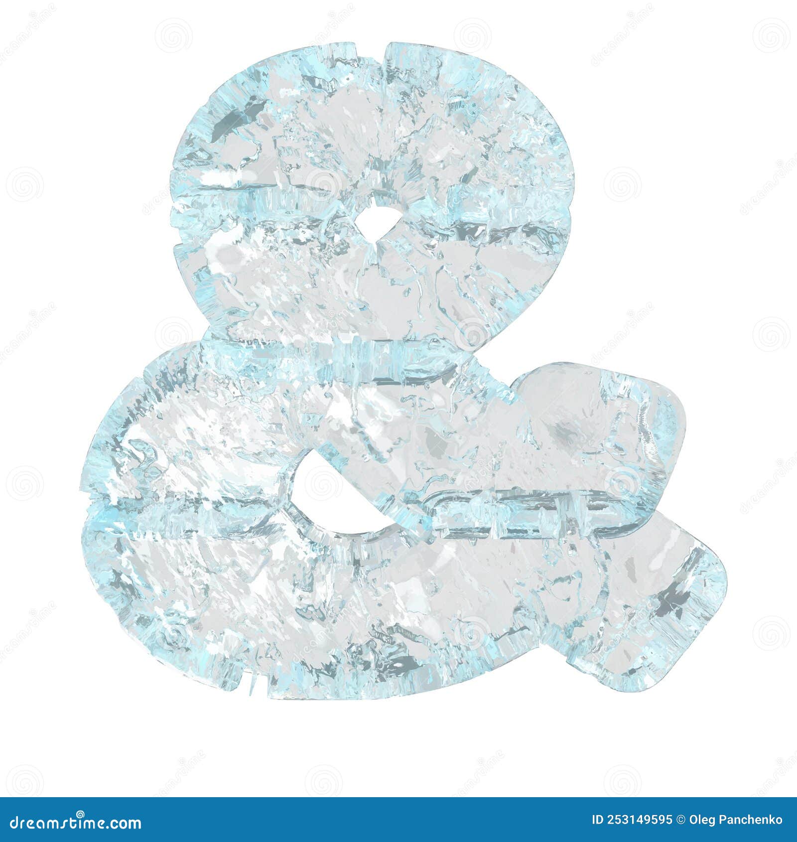 Symbols Made of Ice. Symbol Stock Vector - Illustration of cold ...