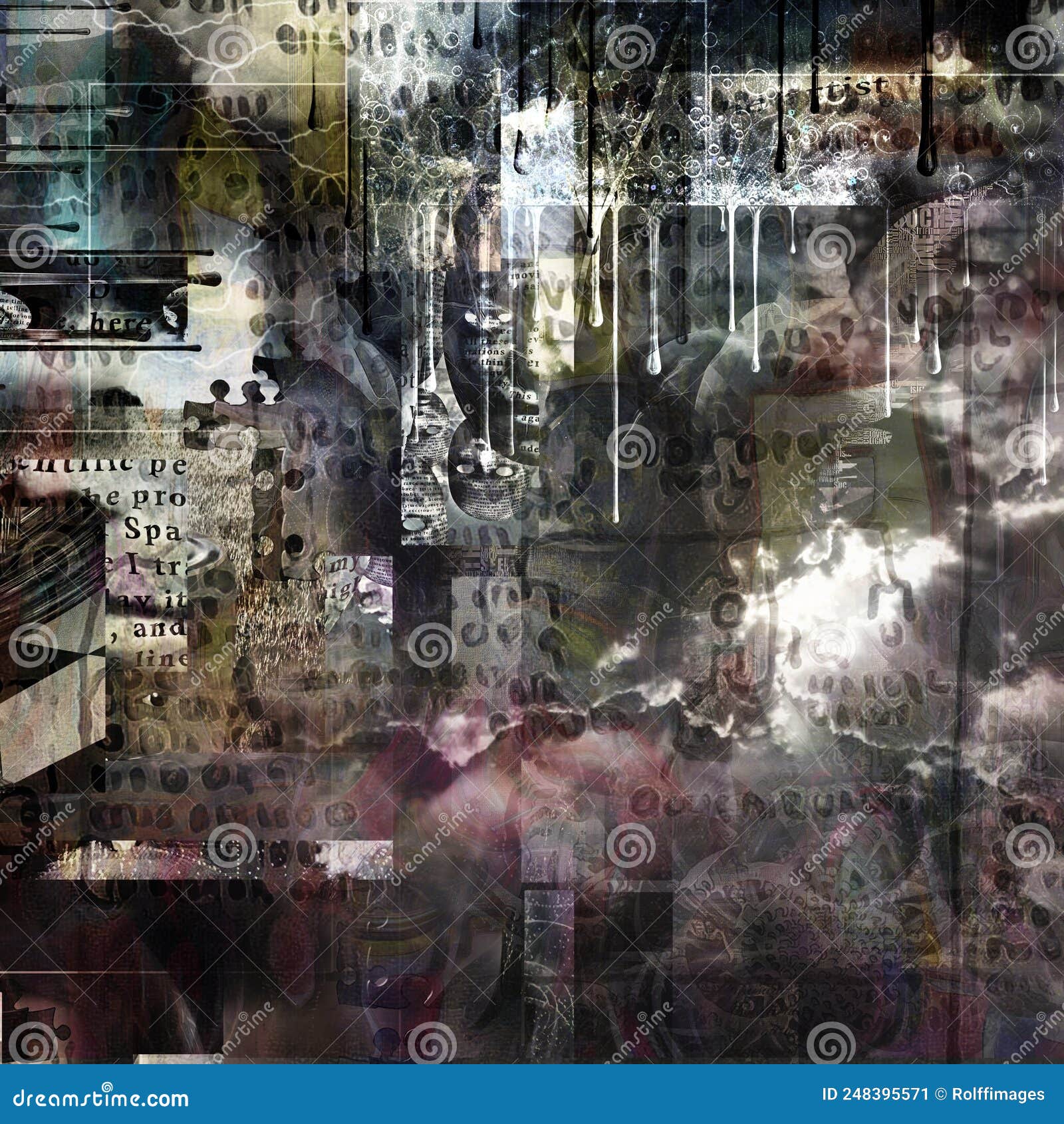 Symbols of nonexistence stock illustration. Illustration of patterns ...