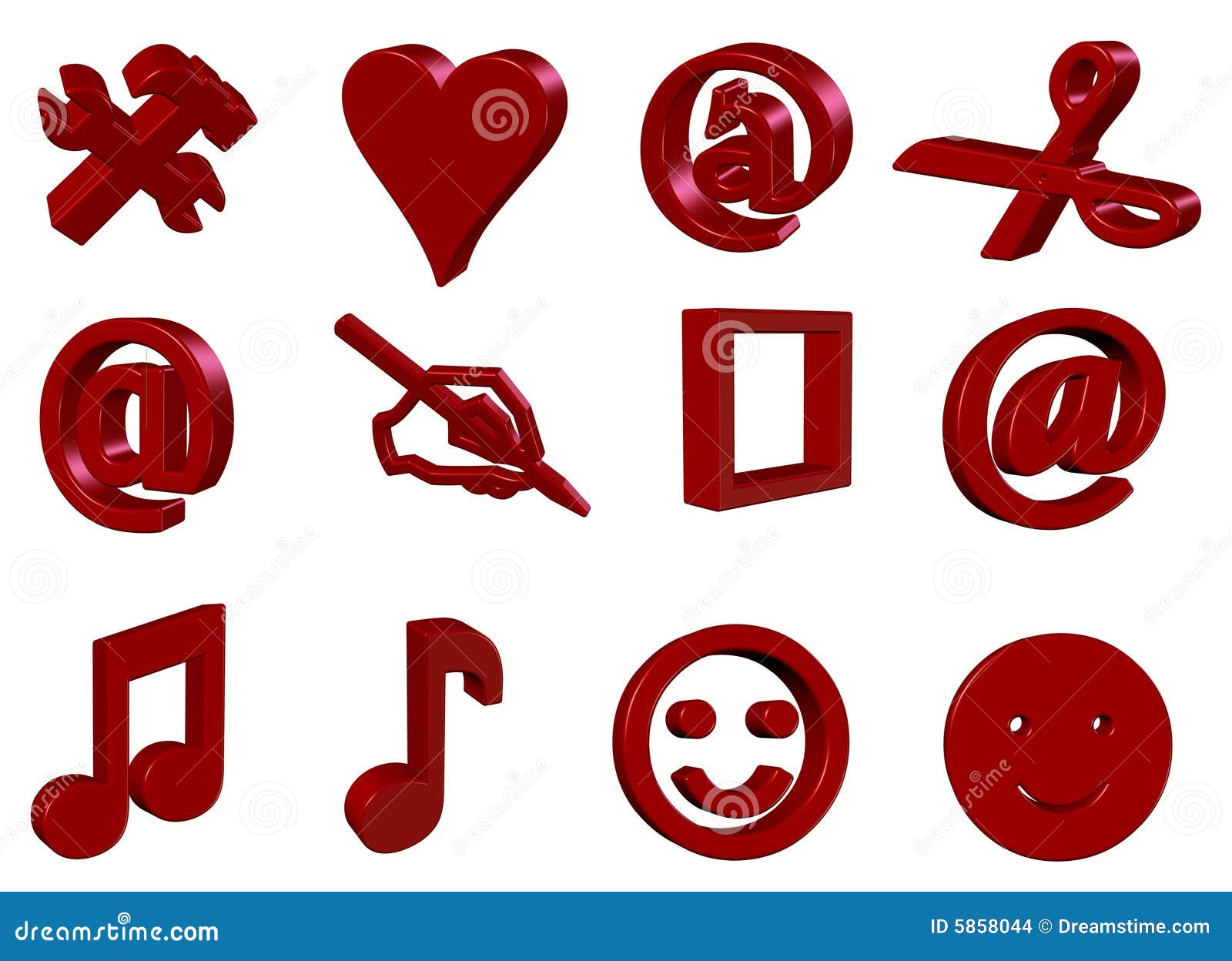 Symbols, purple stock illustration. Illustration of metallic - 5858044