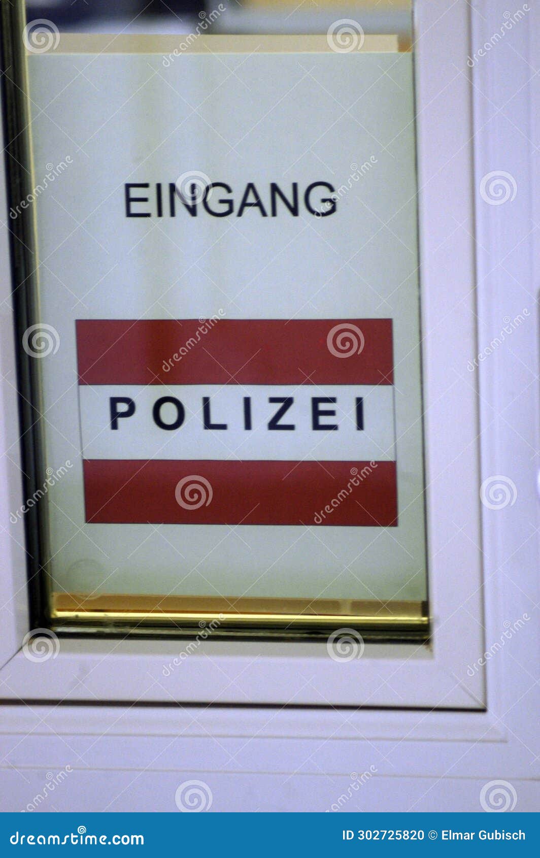 Symbols and Signs of the Police Force of Austria Stock Photo - Image of ...