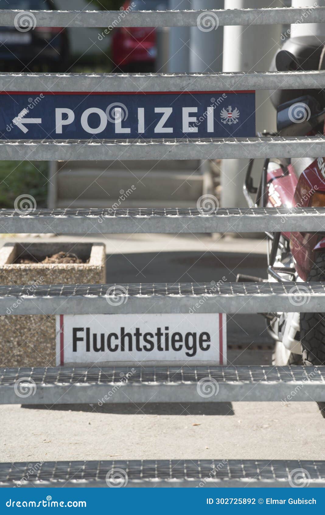 Symbols and Signs of the Police Force of Austria Stock Photo - Image of ...