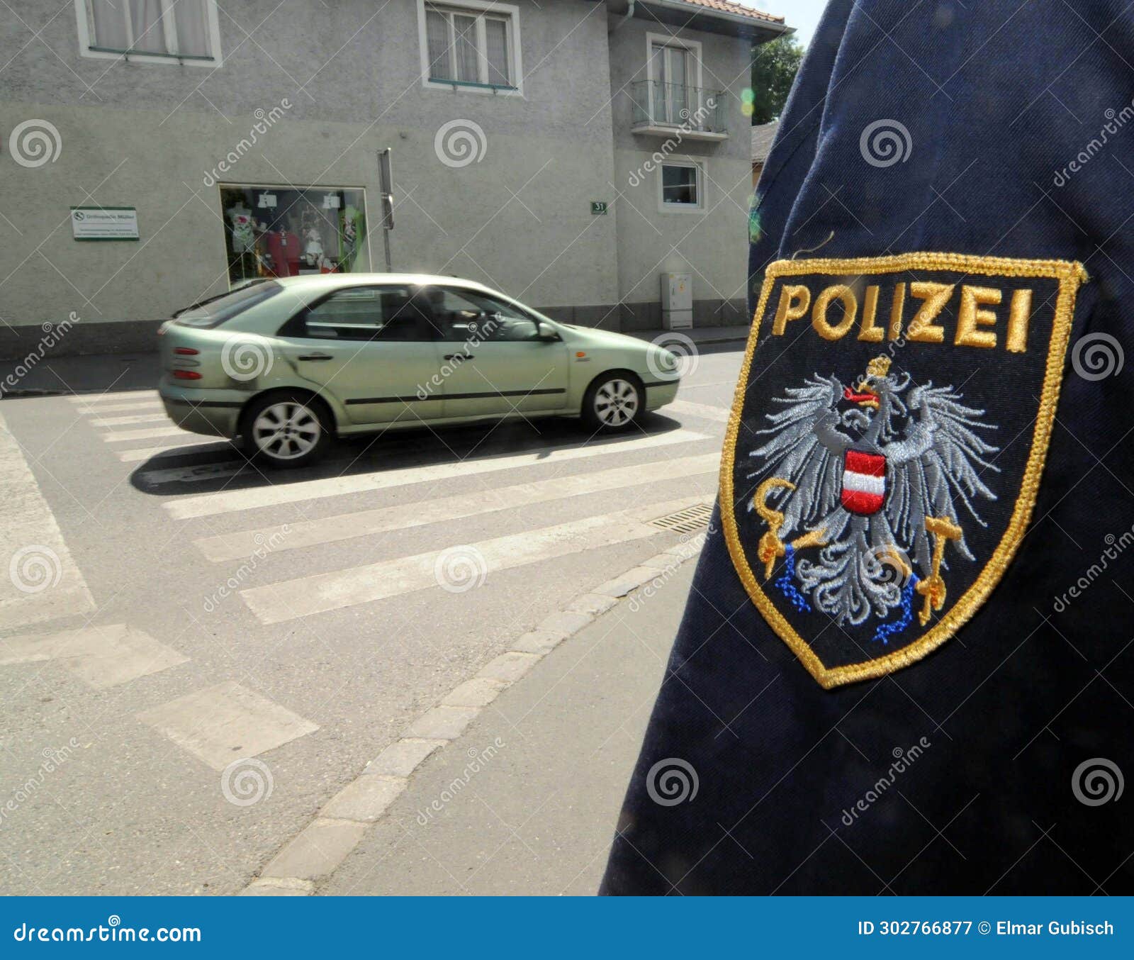 Symbols and Signs of the Police Force of Austria Stock Image - Image of ...