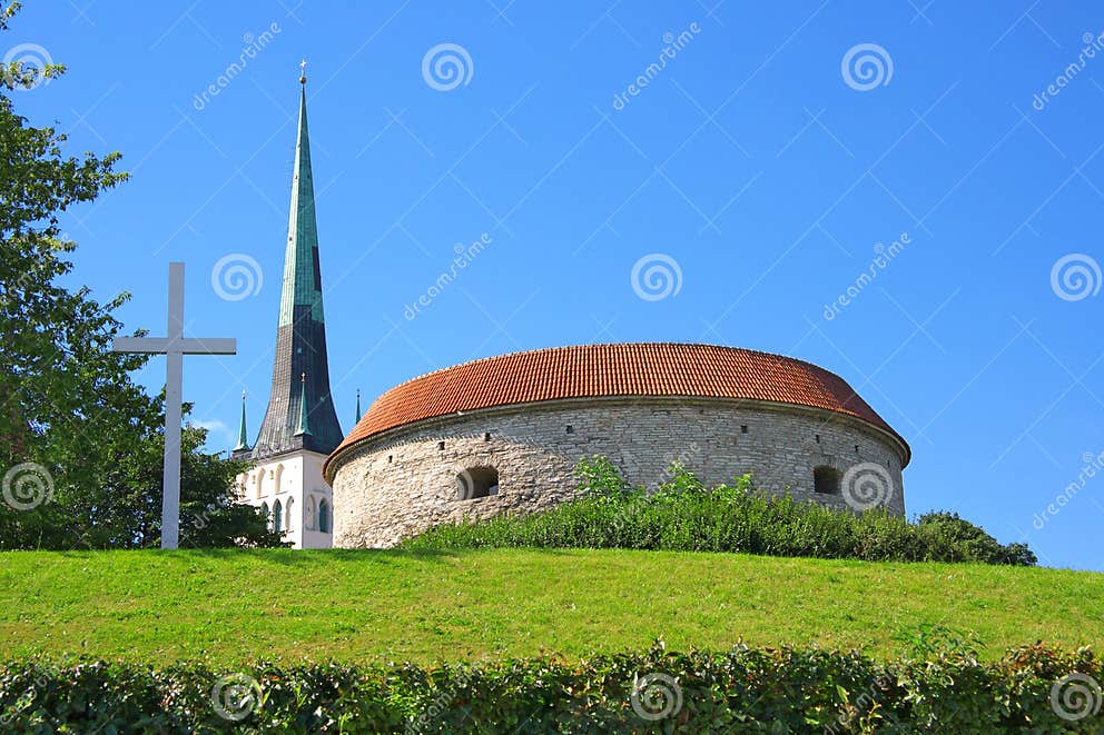 The symbols of Tallinn stock photo. Image of stone, europe - 5987000