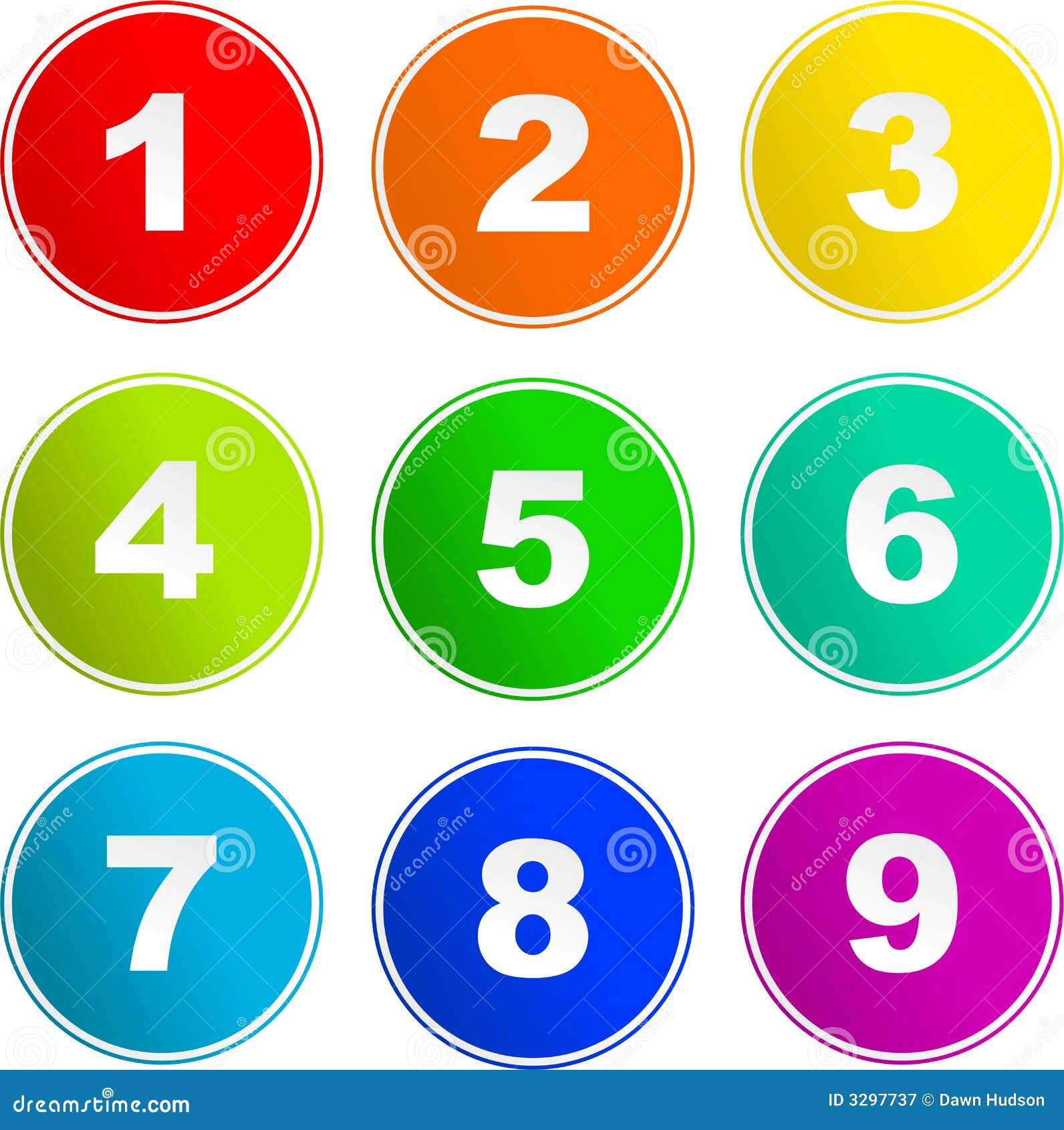 Symbolsnummertecken vektor illustrationer. Illustration av gata - 3297737