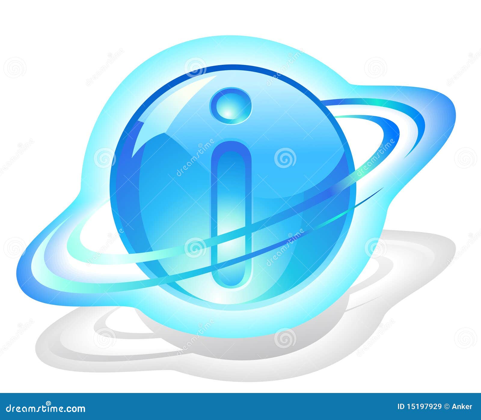 Symbool-pictogram - Deeltje Van Informatie Vector Illustratie ...