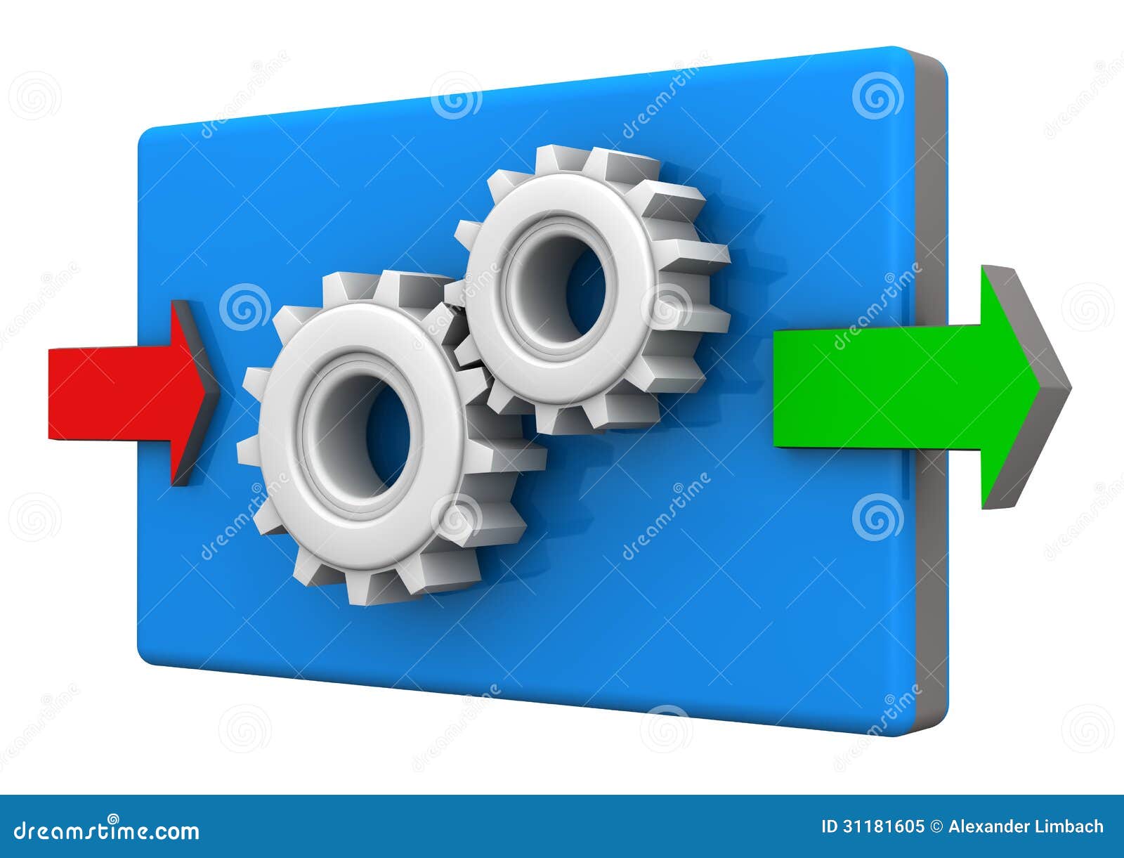 Symbool Van Industriële Productie Stock Illustratie - Illustration of ...