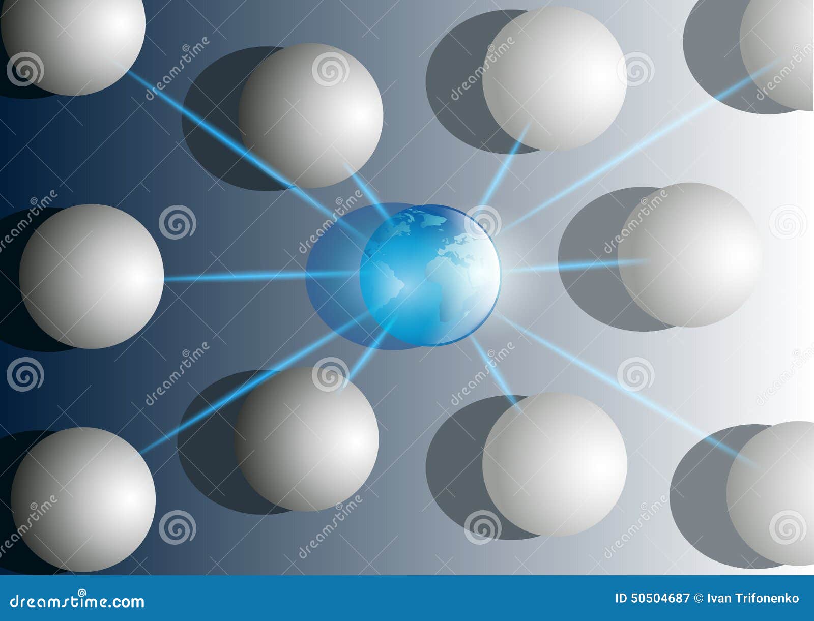 Symbool van Mededeling stock illustratie. Illustration of netto - 50504687