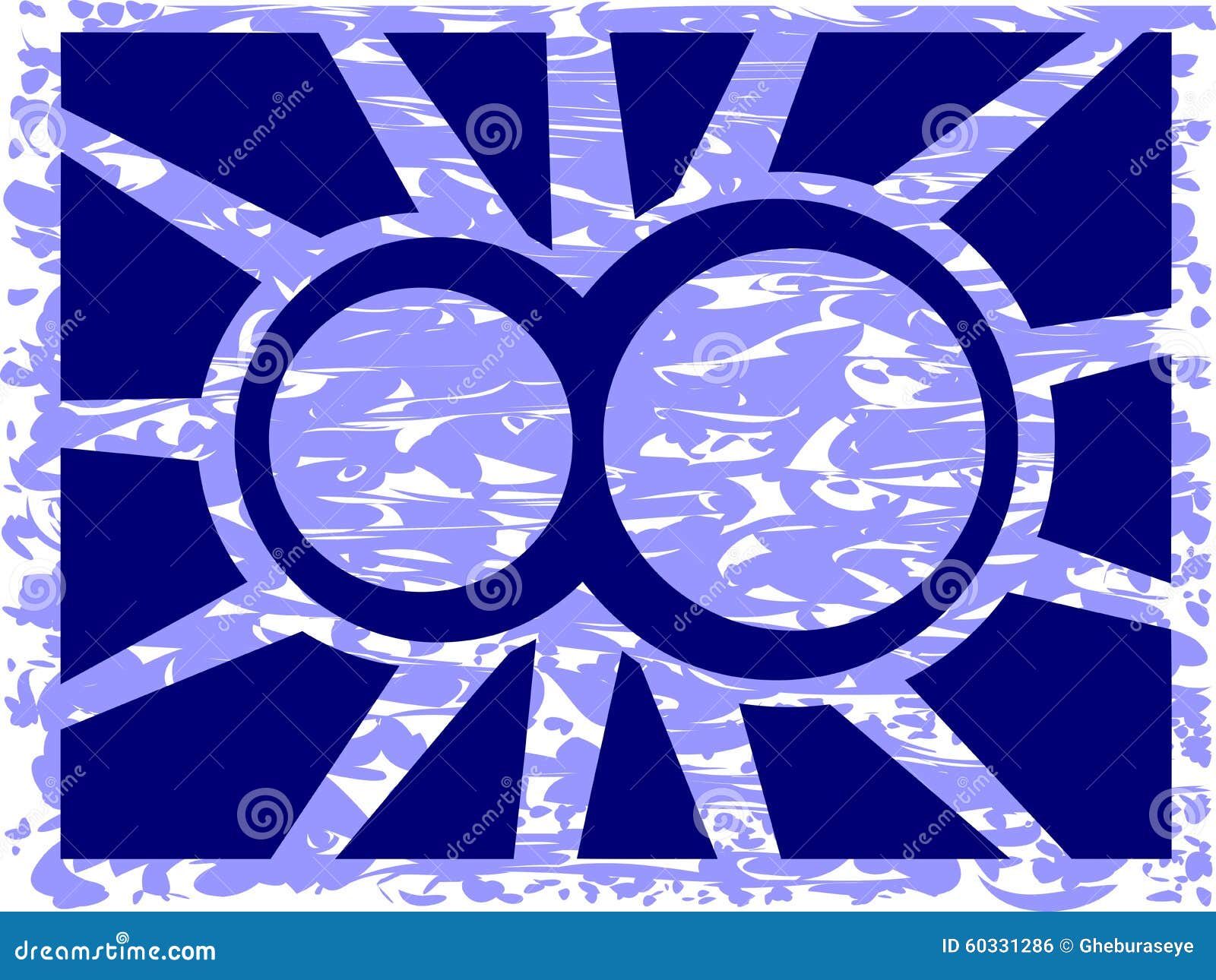 Symbool Van Oneindigheid Op Achtergrond Vector Illustratie ...