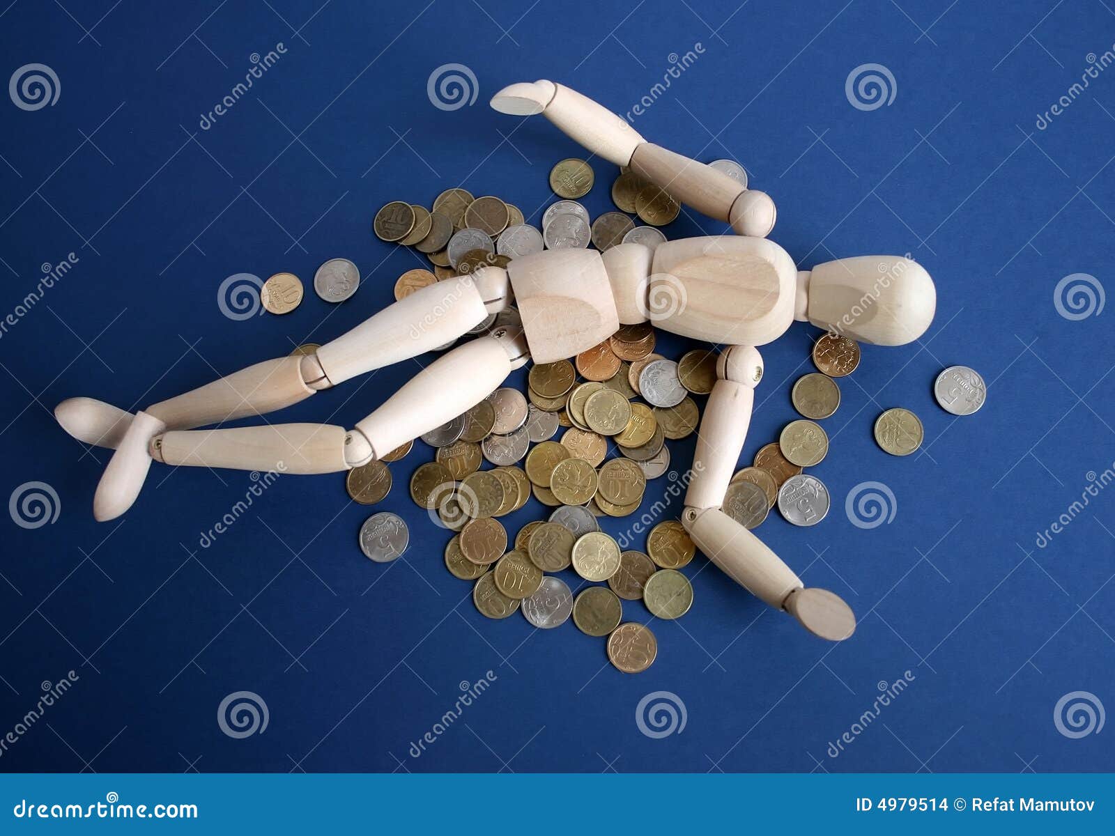 Symbool van rijkdom. stock foto. Image of markt, partijen - 4979514