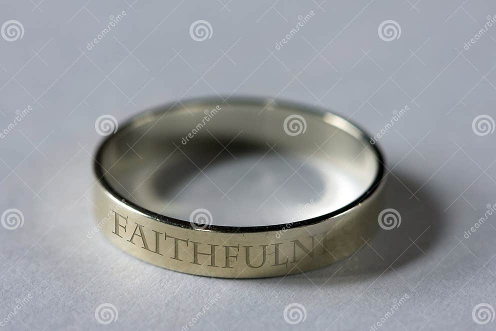 Symbool van Trouw stock foto. Image of ring, eenheid, trouw - 6183832