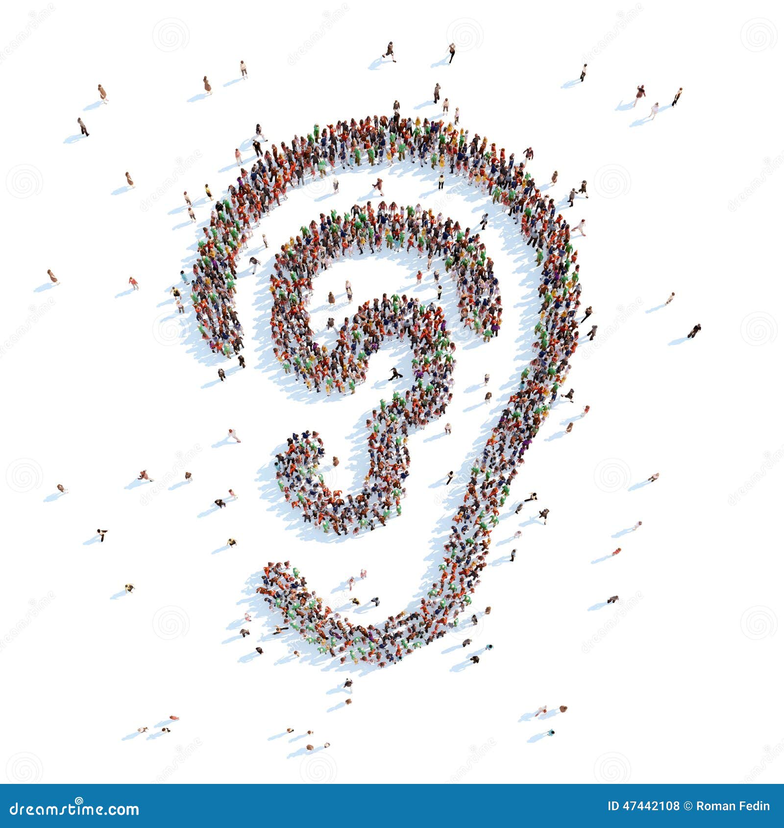 Symbool van uw oor stock illustratie. Illustration of velen - 47442108