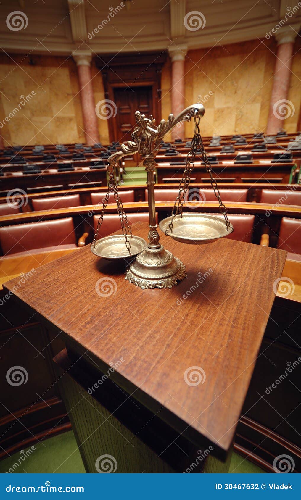 Symbool Van Wet En Rechtvaardigheid Stock Foto - Image of begrip ...