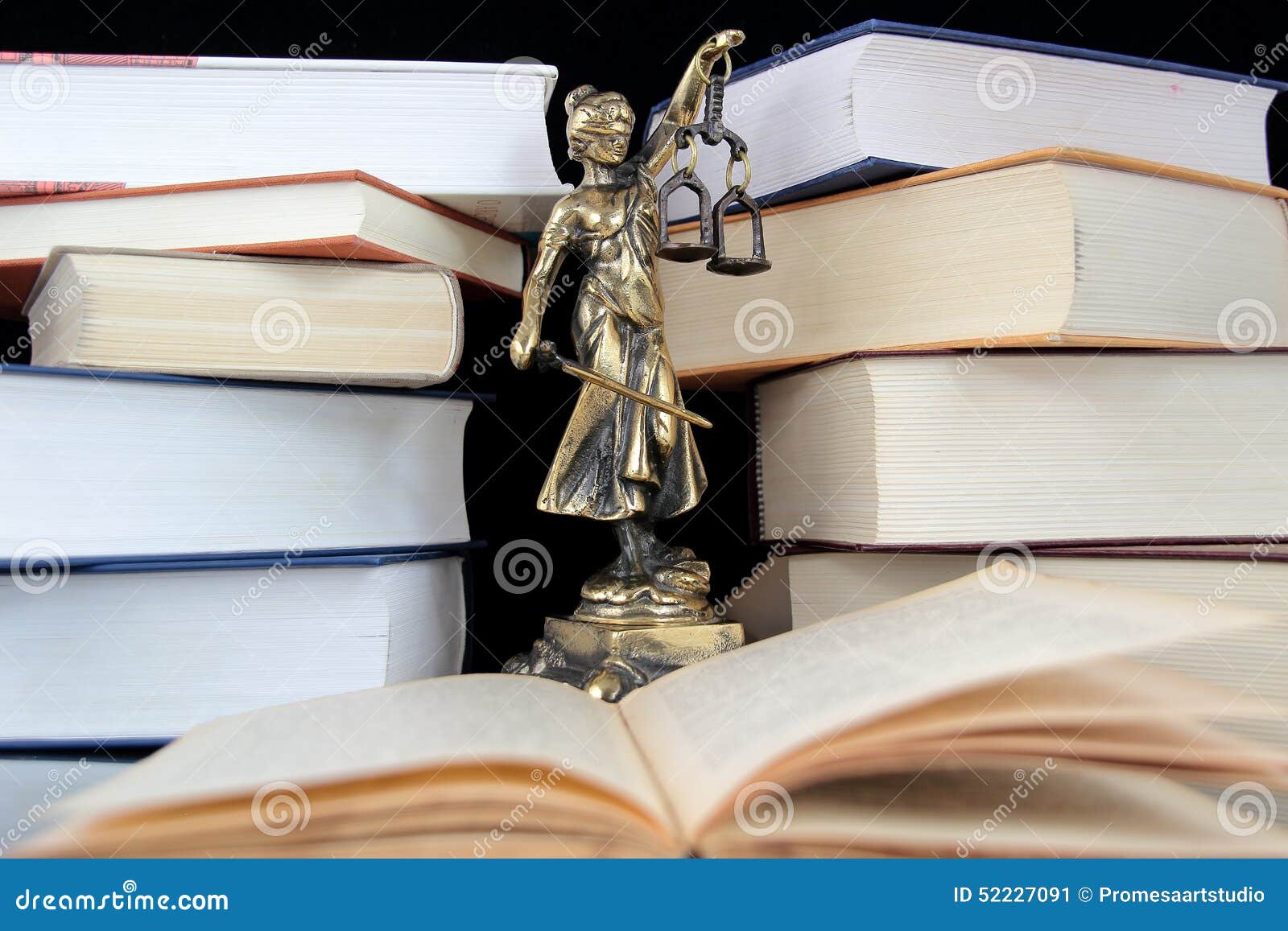 Symbool Van Wet En Rechtvaardigheid Stock Afbeelding - Image of ...