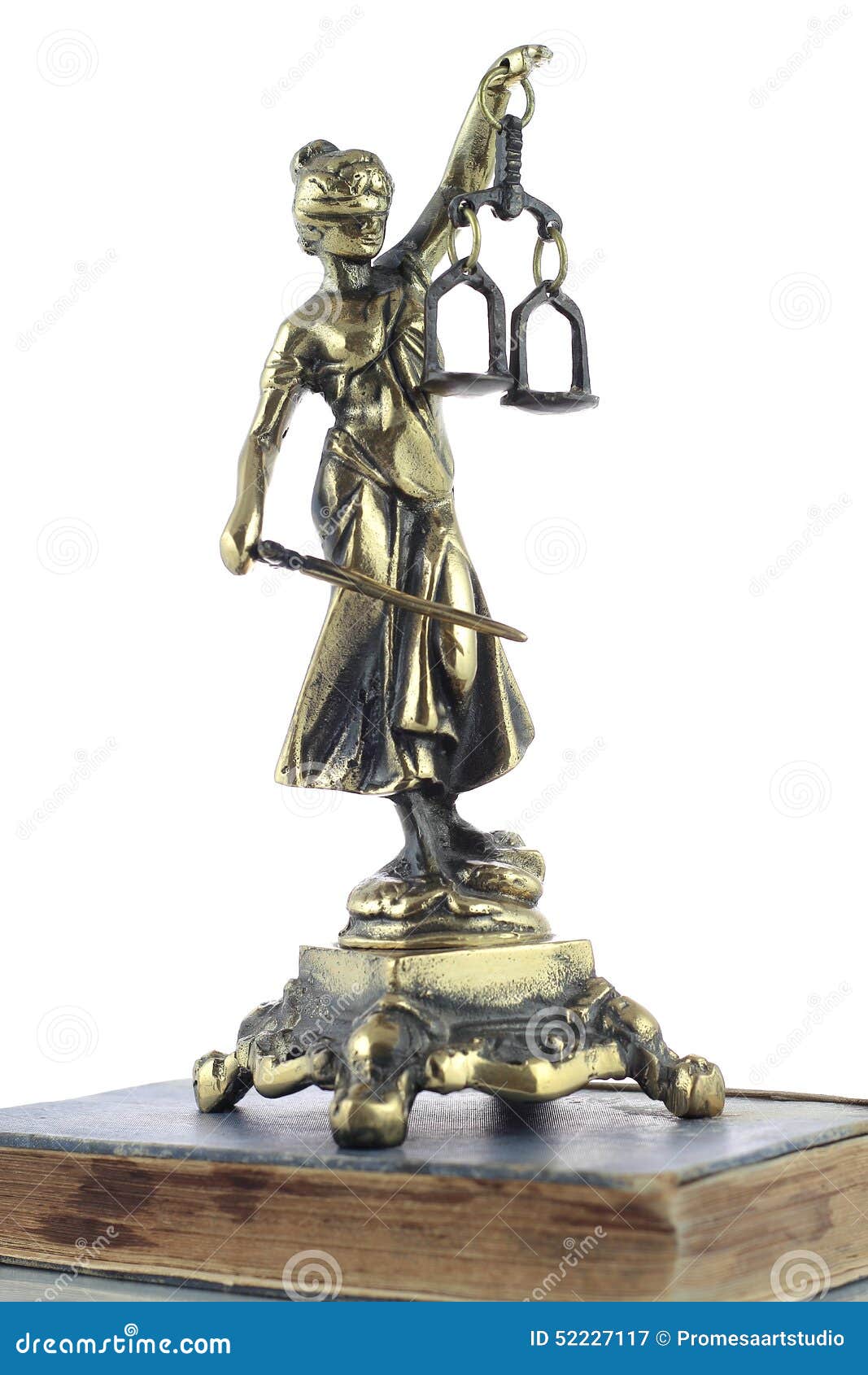 Symbool Van Wet En Rechtvaardigheid Stock Afbeelding - Image of ...