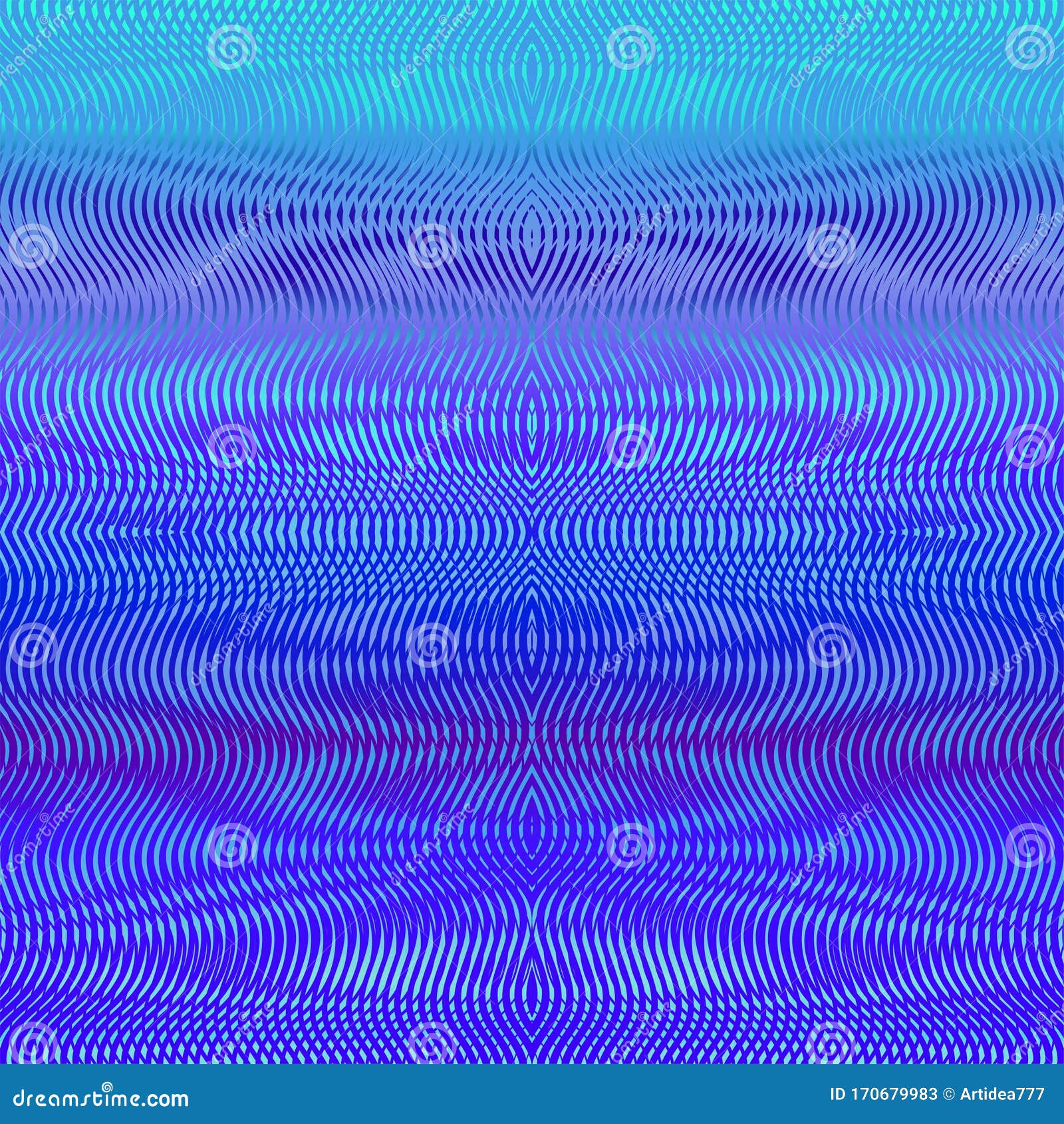 Symmetric Gradient Phantom Blue Linear Optical Illusion Background ...