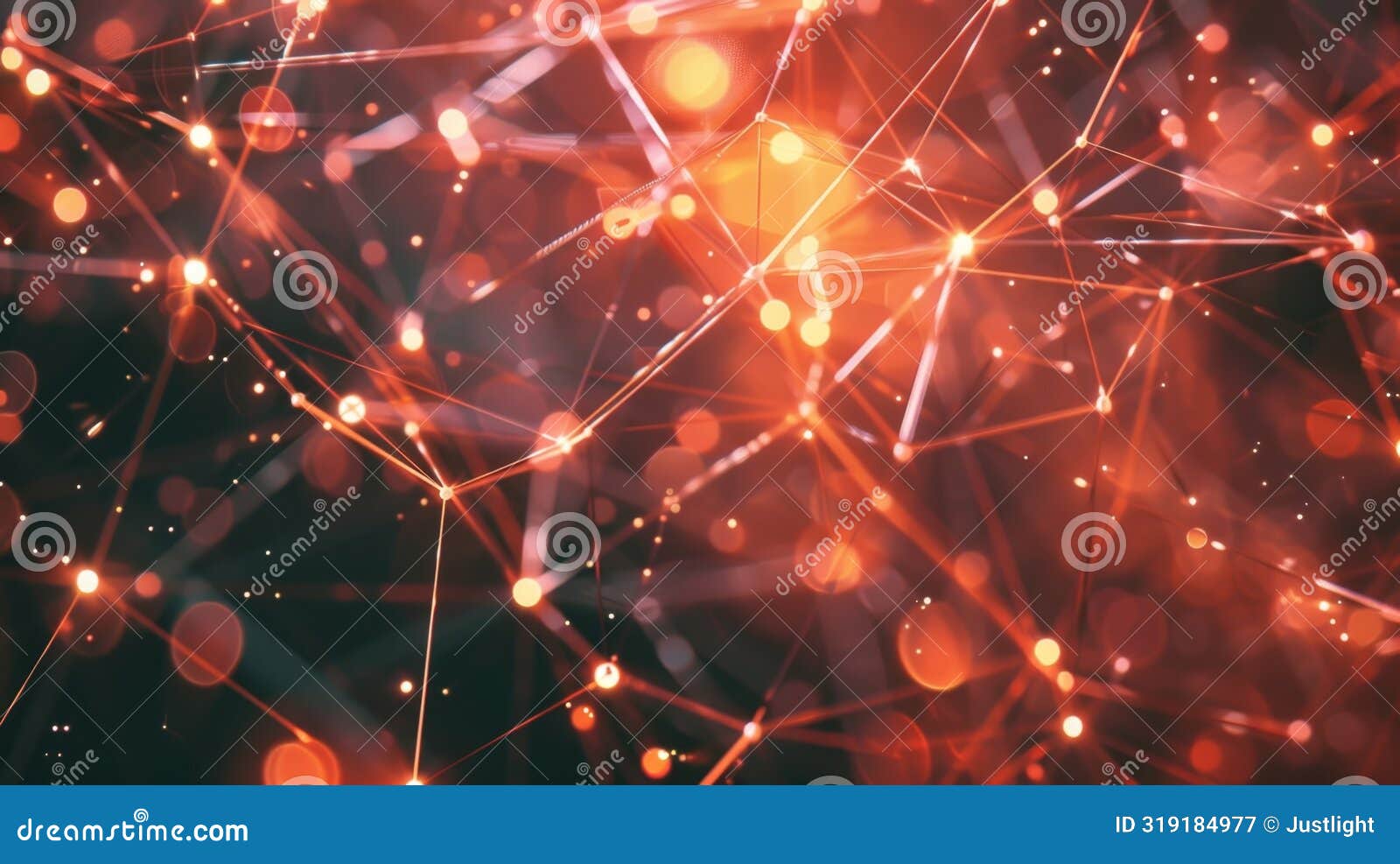 A Symmetrical Arrangement of Interconnected Lines and Triangles ...