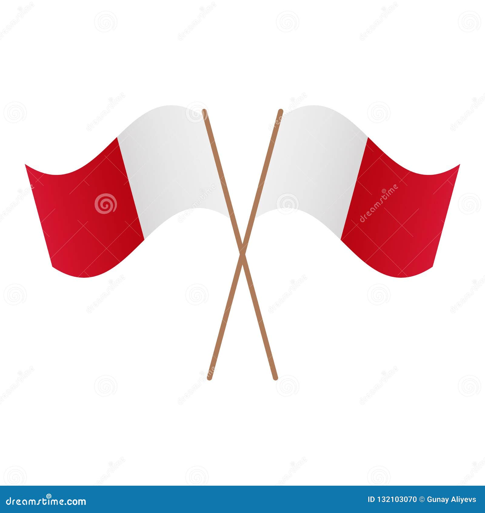 Symmetrical Crossed Australia Flags Stock Image | CartoonDealer.com ...