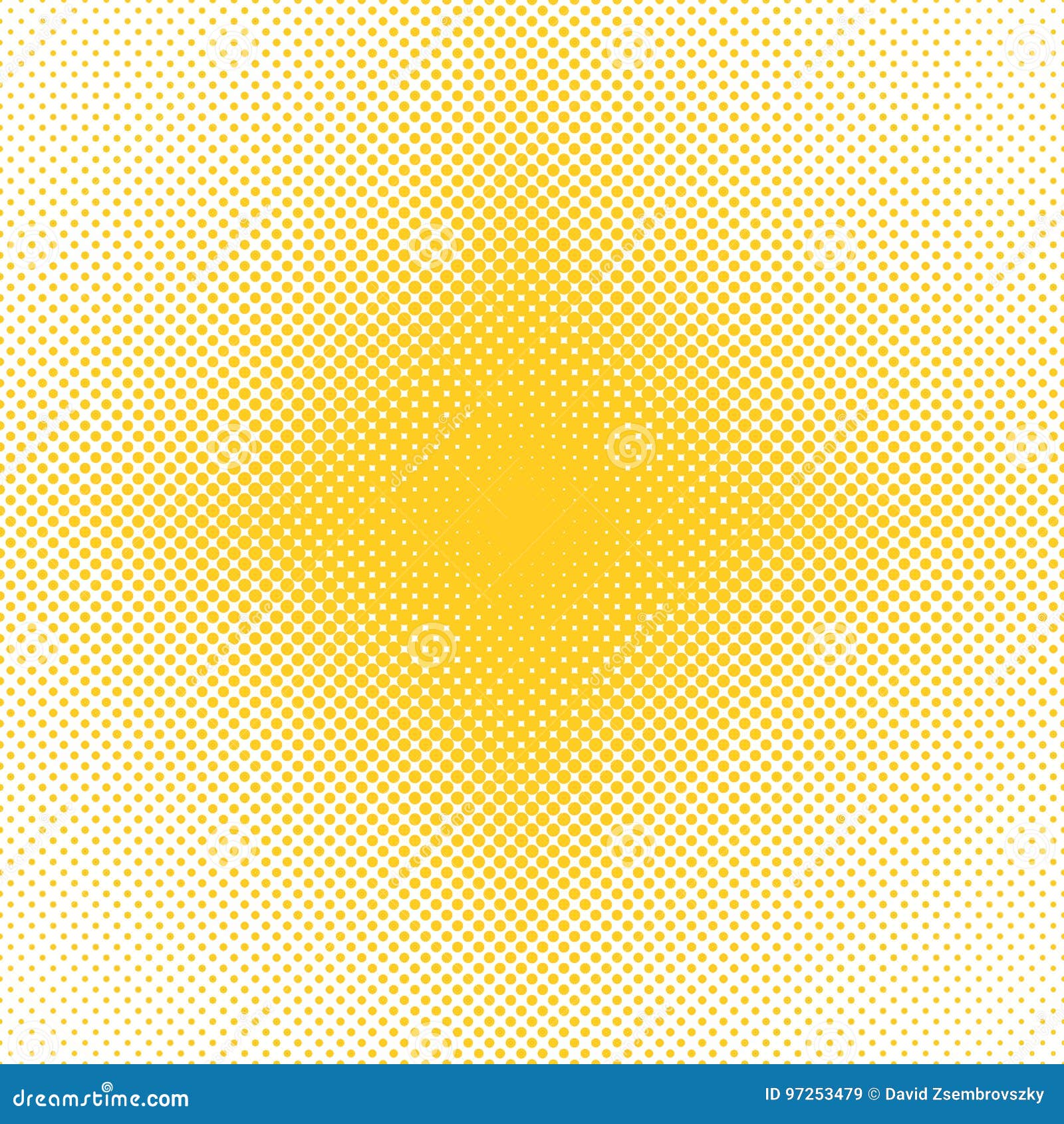 Symmetrical Halftone Square Pattern Background - Vector Graphic From ...