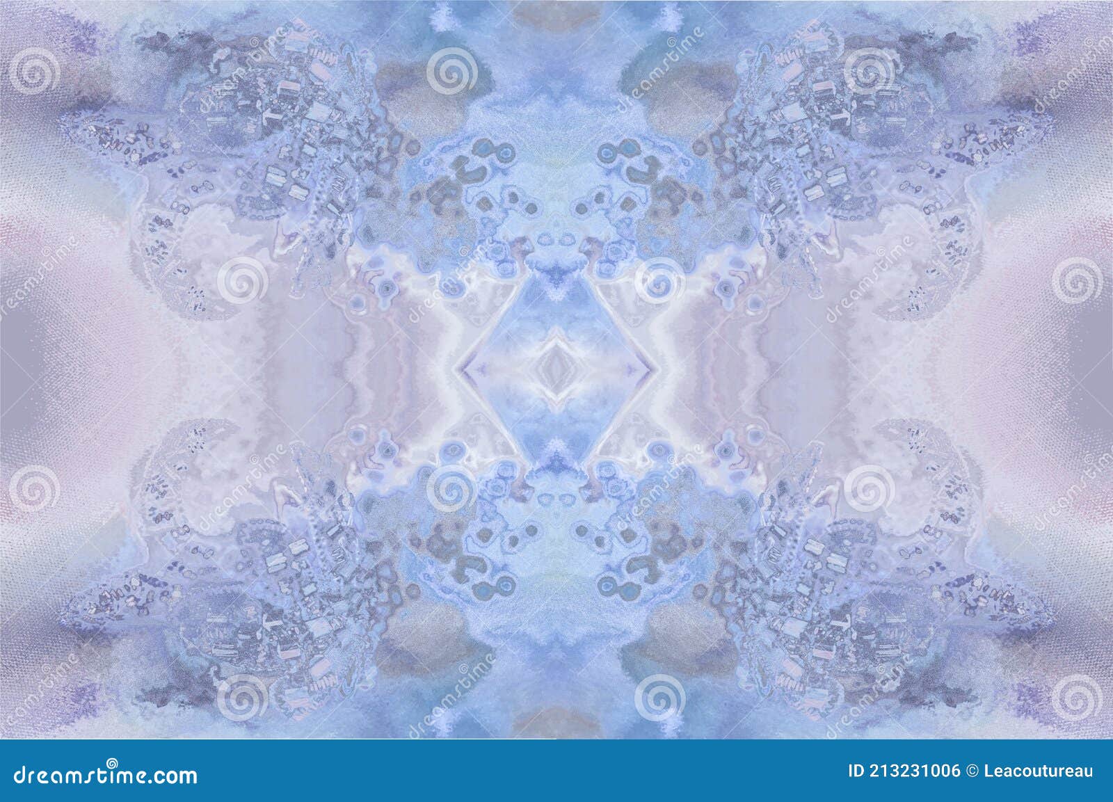 Symmetrical Pattern with a Holistic Style Stock Photo - Image of ...