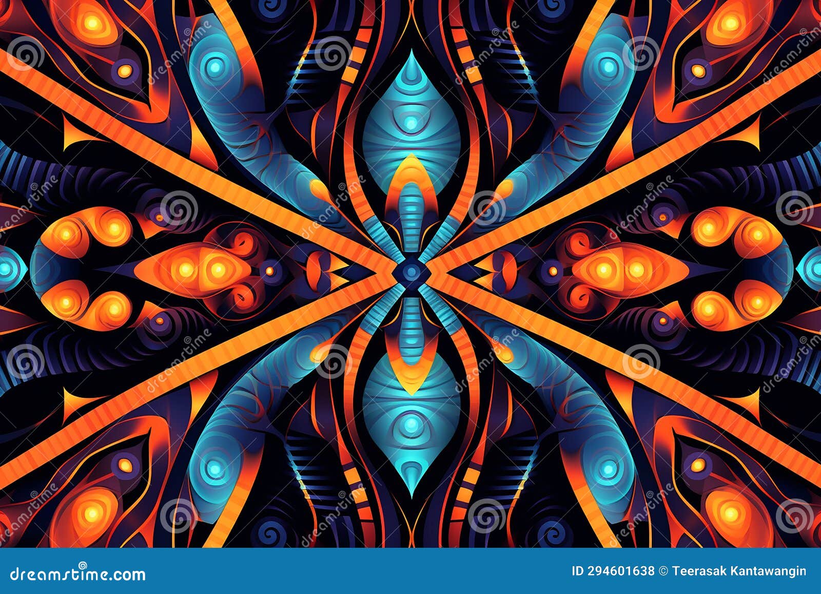 Symmetrical Patterns with Bold Geometric Shapes and Repeating Elements ...