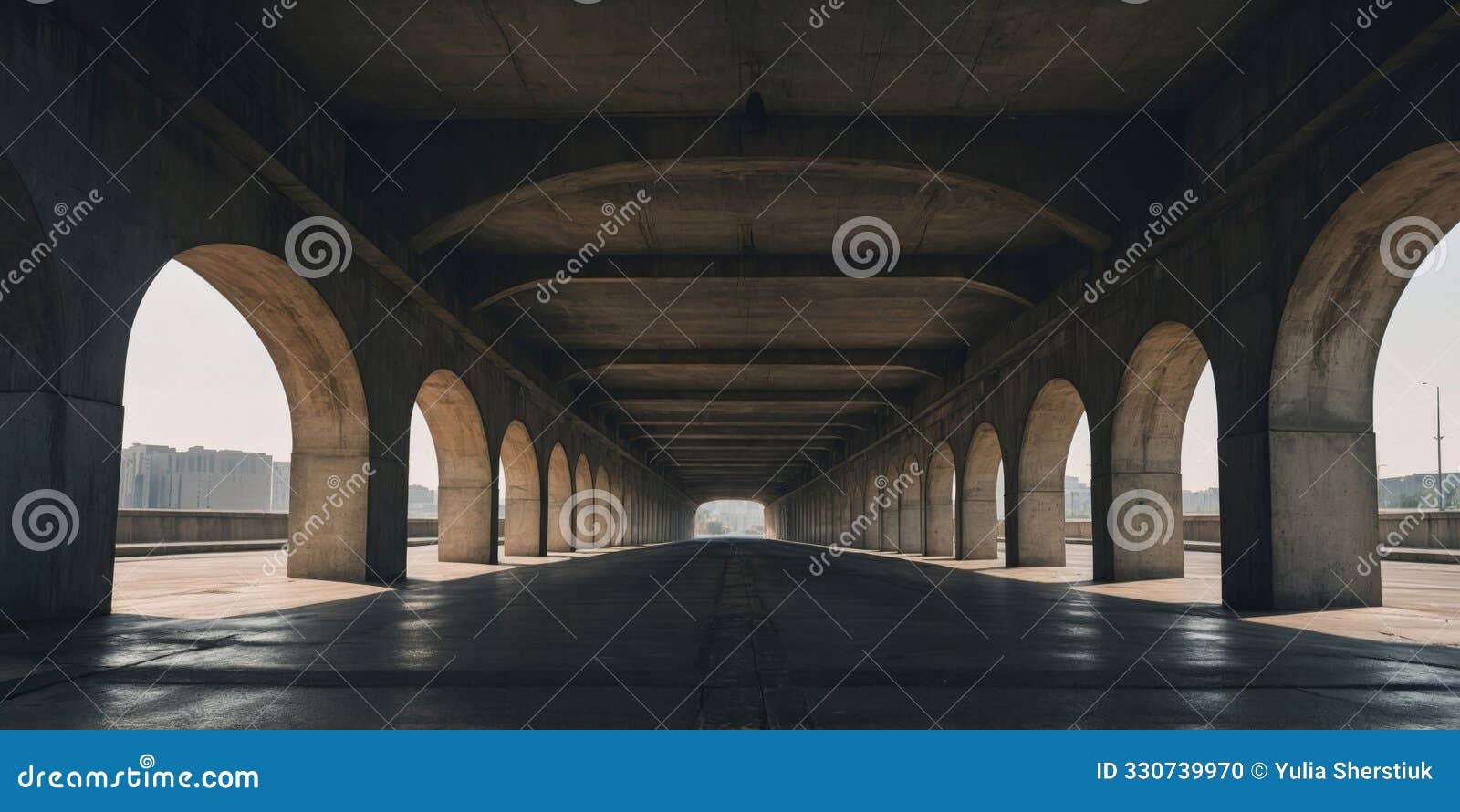 Si-o-seh Pol Bridge Of 33 Arches On A White. 3D Illustration ...