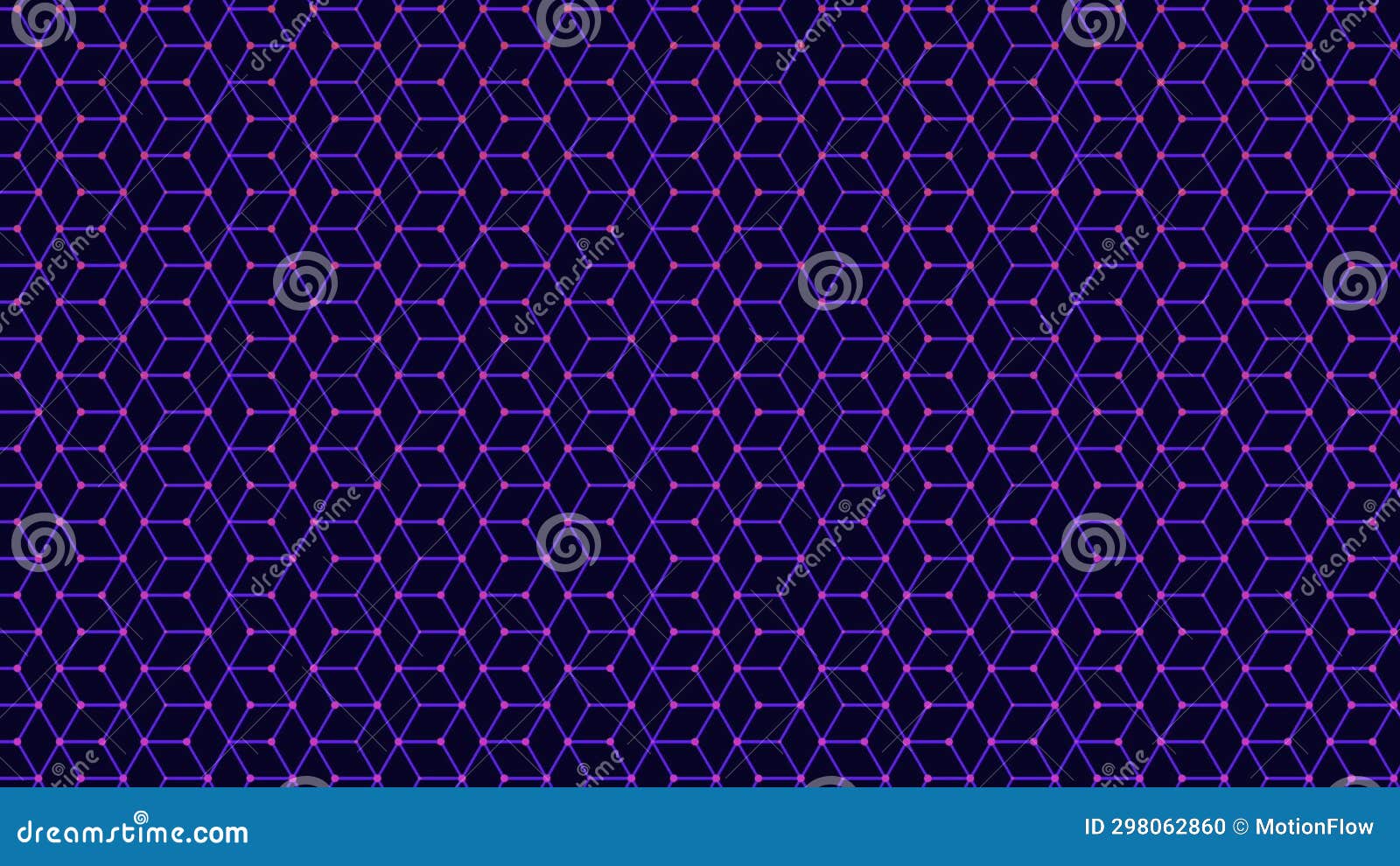 Symmetrical Purple and Black Cubes Grid Pattern Stock Footage - Video ...