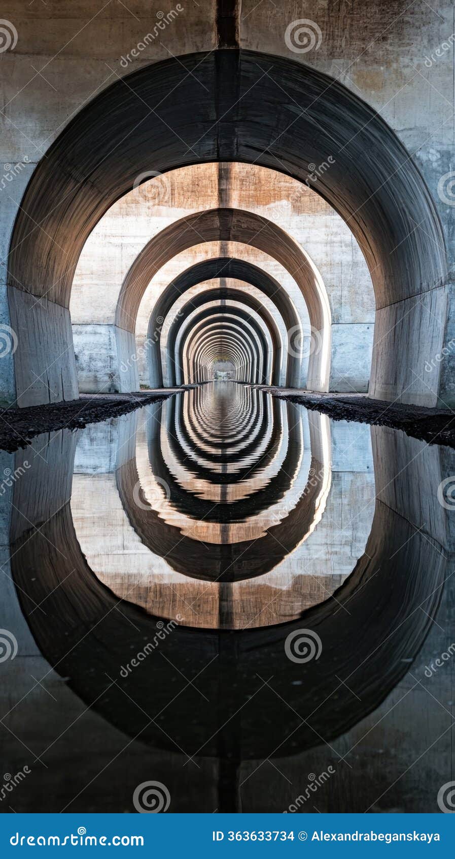 A Symmetrical Reflection Of A Modern Glass Skyscraper In A Still Pond1 ...