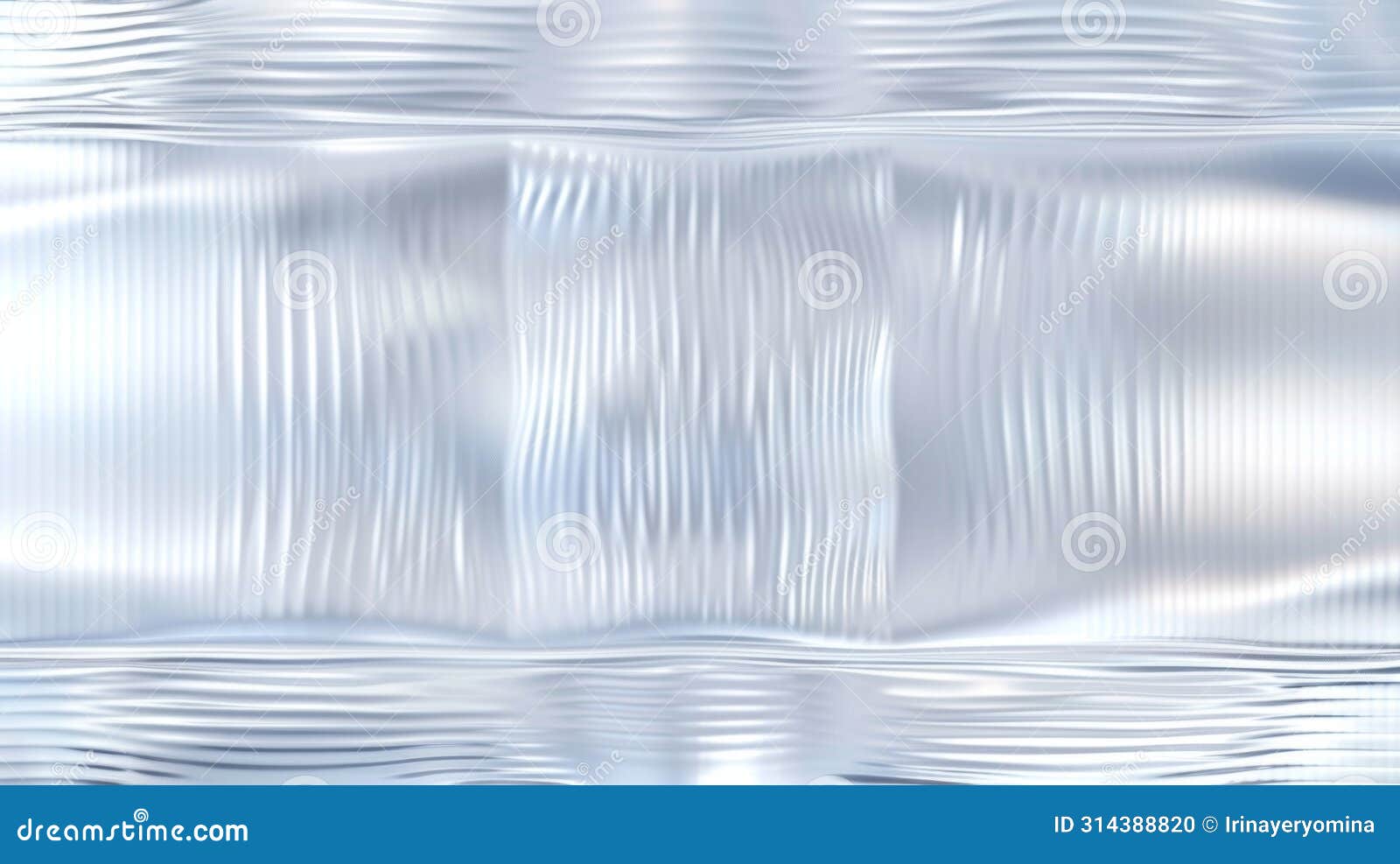 Symmetrical Reflective Wavy Glass Texture Stock Illustration ...
