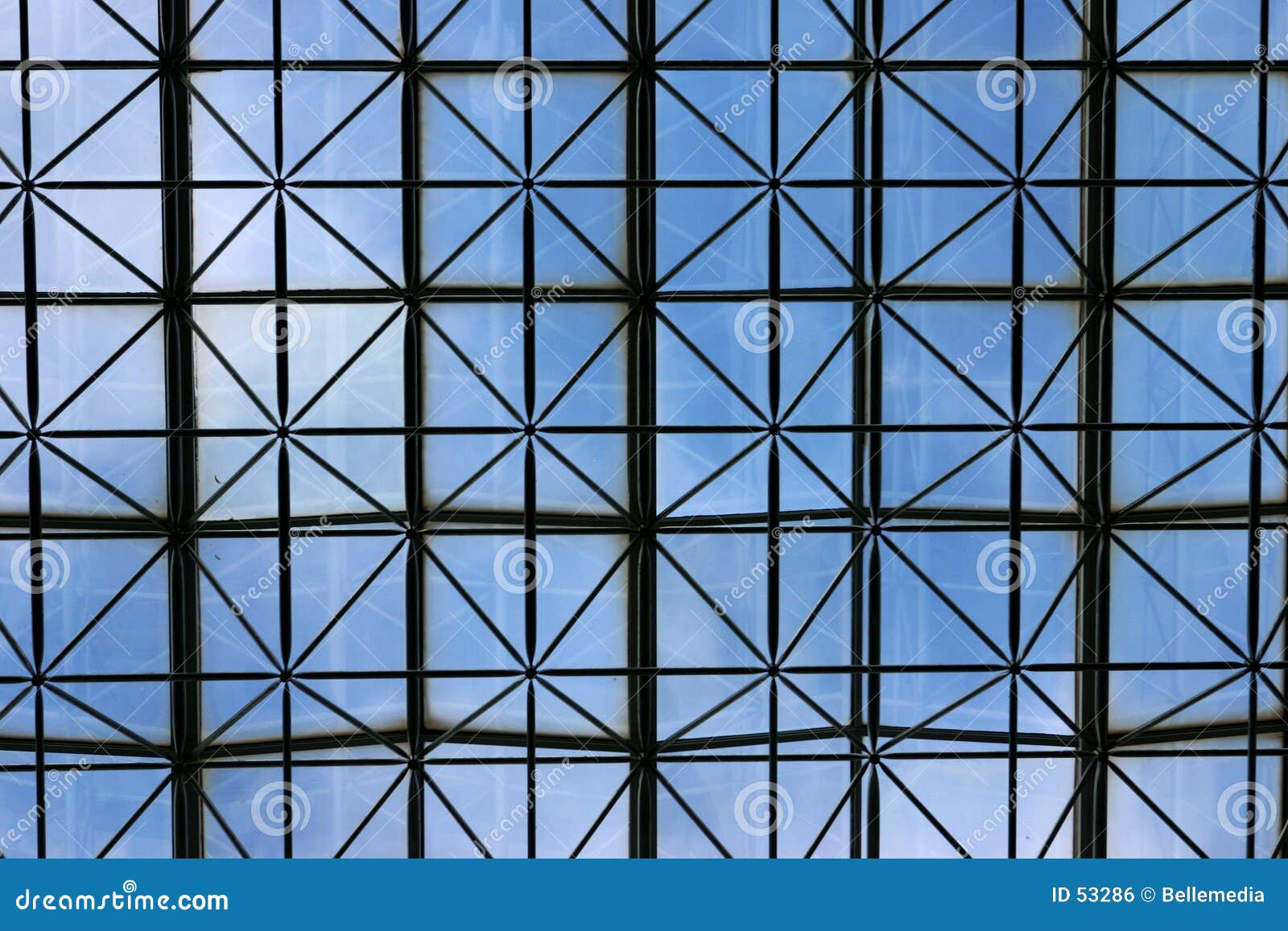 Symmetrical Sky stock photo. Image of closeup, steel, ceiling - 53286