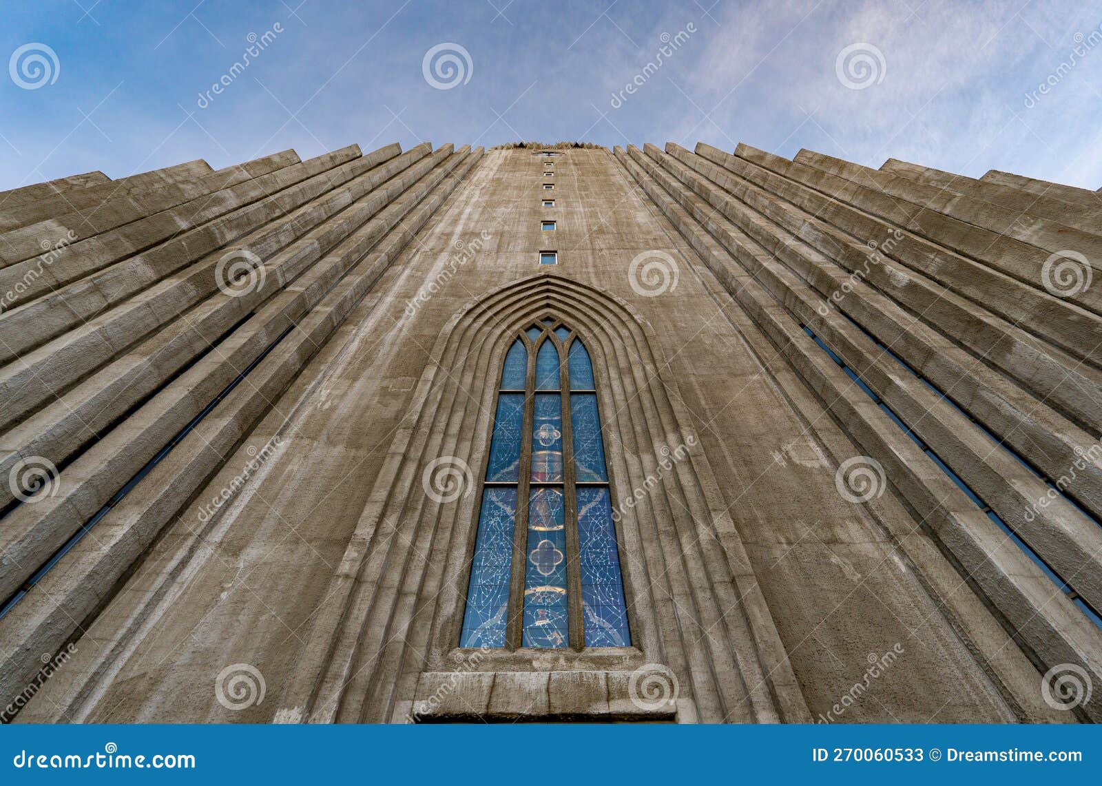 Symmetrical View from Below the Minimalist Architecture of the ...