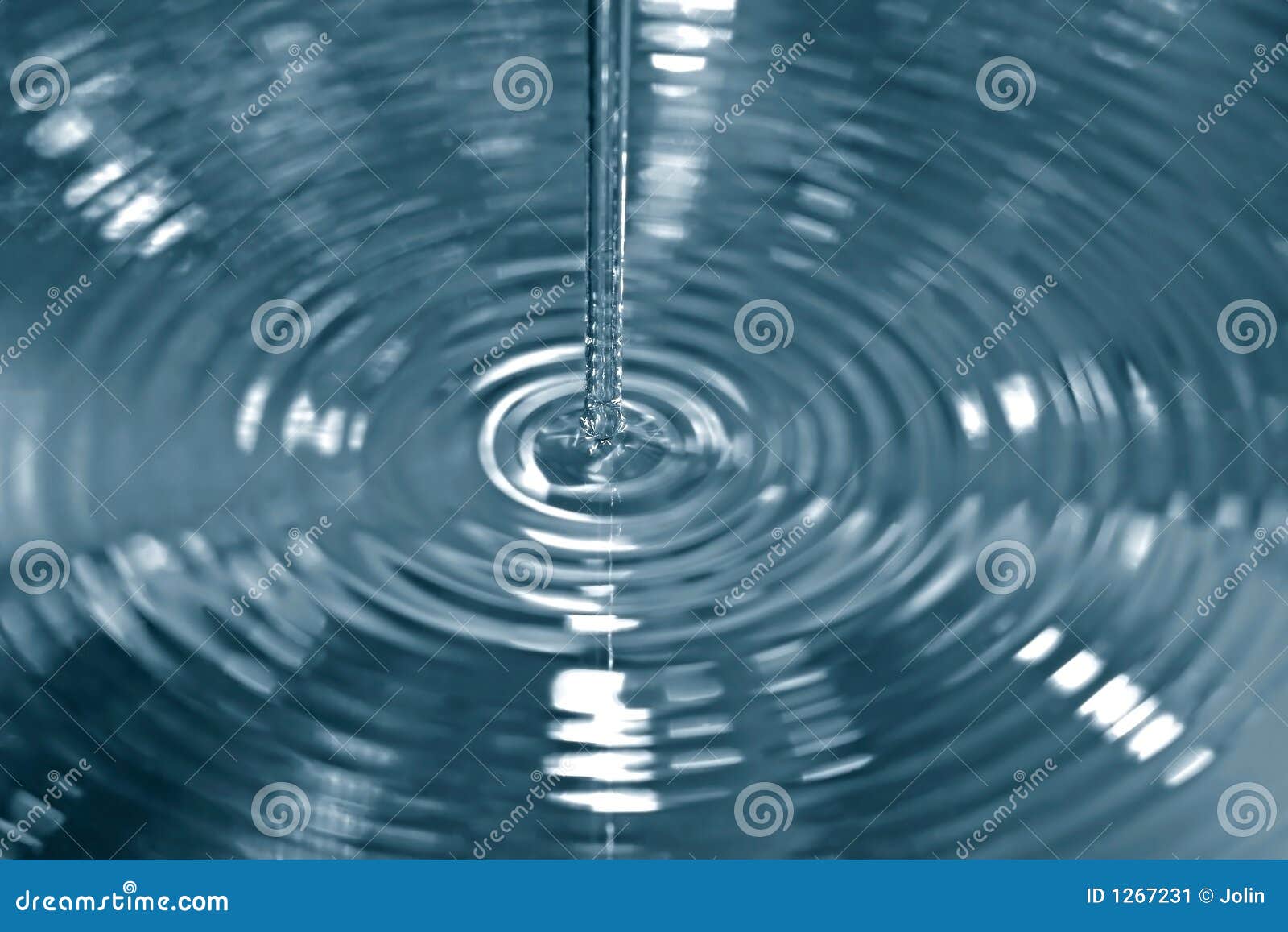 Symmetrical Water Ripples Shape Stock Image - Image of aqua, backdrop ...