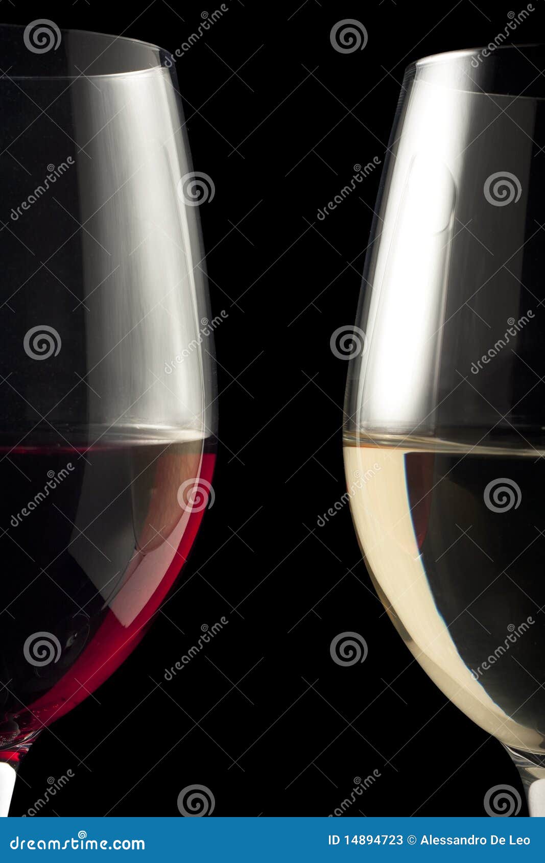 Symmetrical Wine Glasses stock image. Image of symmetry - 14894723