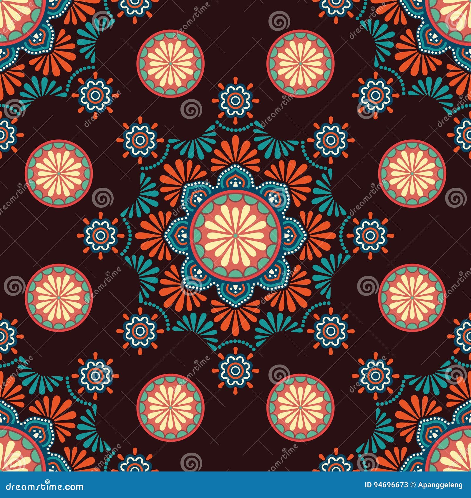 Symmetrisk prydnad vektor illustrationer. Illustration av vägg - 94696673