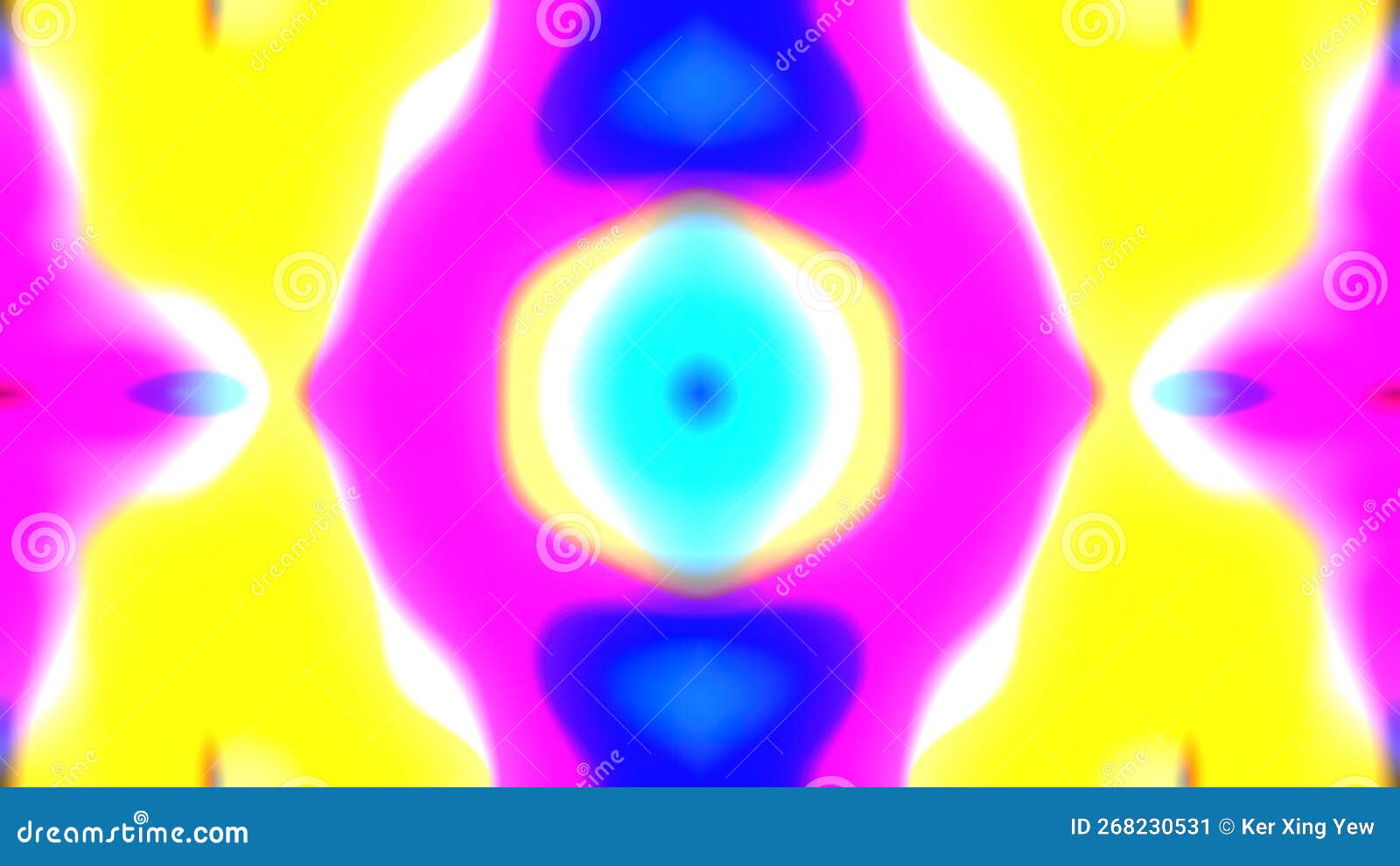 Symmetry Colorful Soft Background Effect Stock Illustration ...