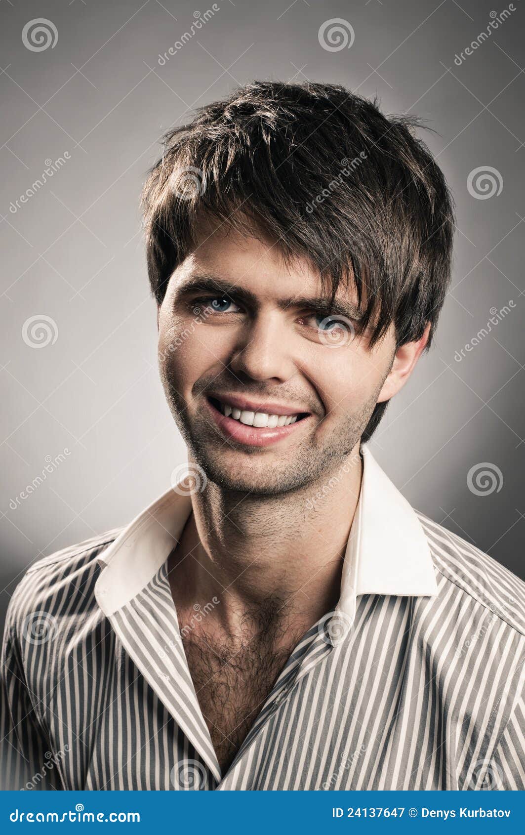 Sympathetic guy stock image. Image of pose, white, unshaven - 24137647