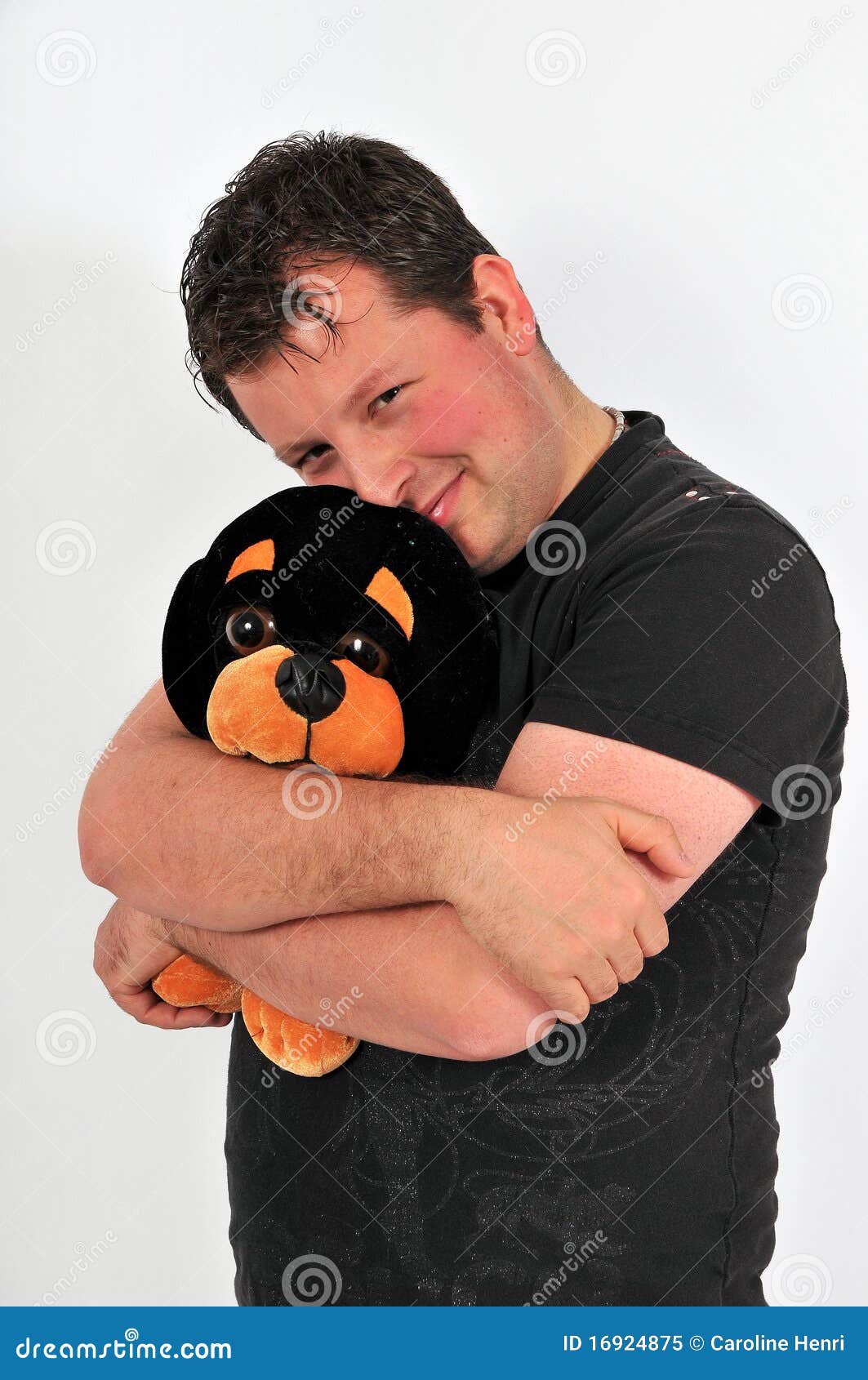 Sympathetic man 65 stock image. Image of fluffy, persons - 16924875