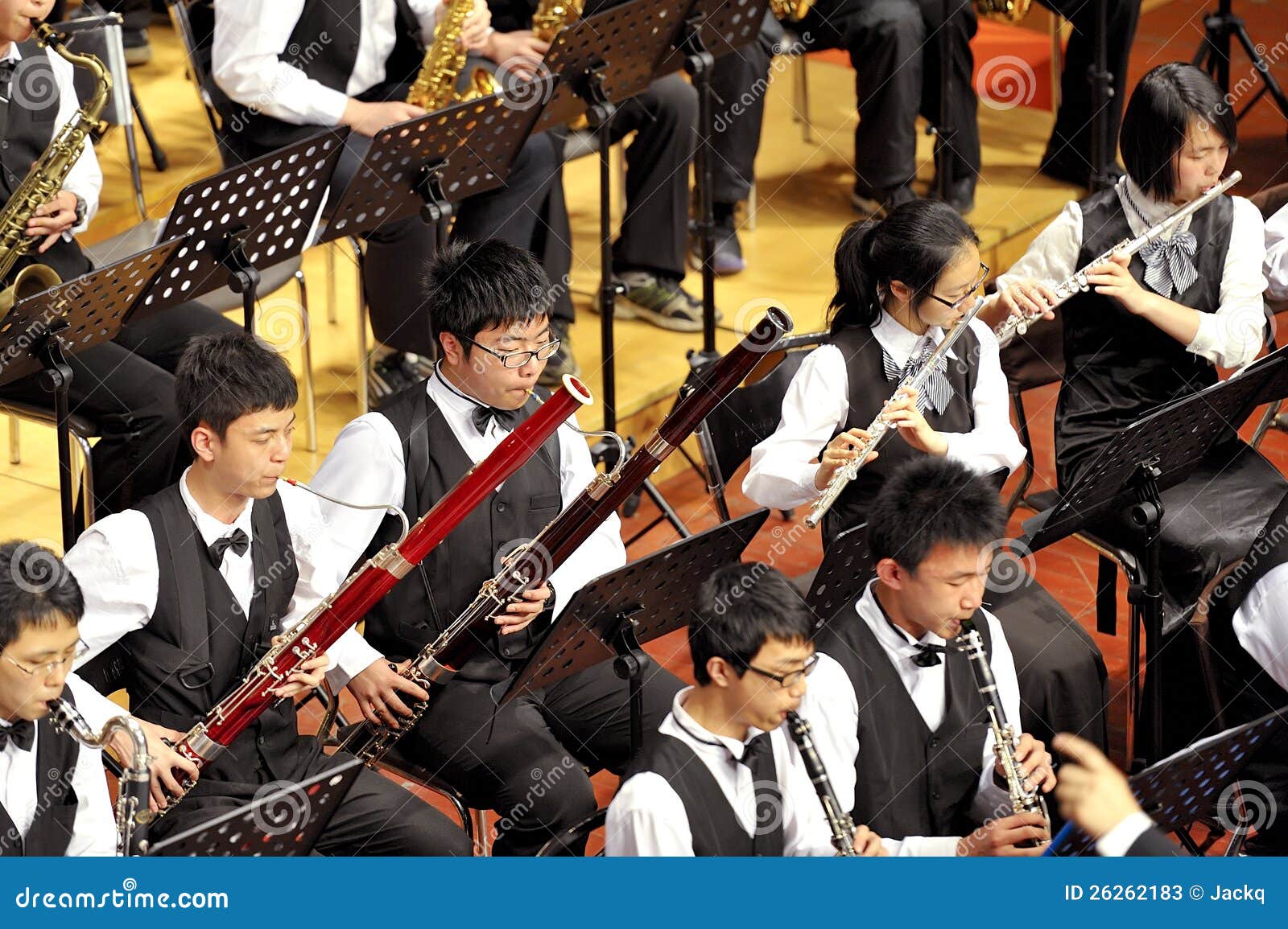 Symphonic Band Van De Student Redactionele Stock Foto - Image of ...