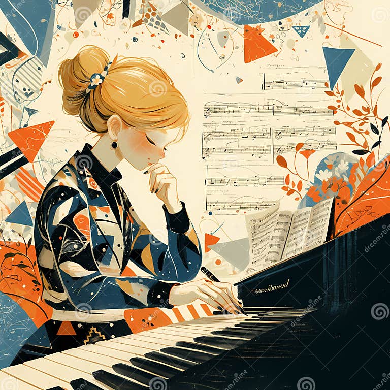 Symphonic Design: the Creative Process Unveiled Stock Illustration ...
