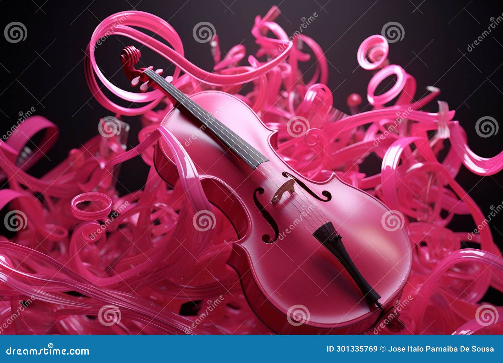 Symphonic Strength Musical Instruments Arranged Stock Illustration ...